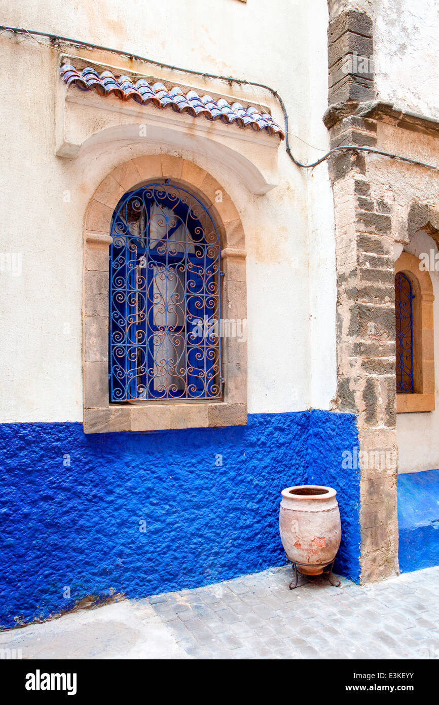 View of the traditional architecture in the Medina, Essaouira, Morocco ...