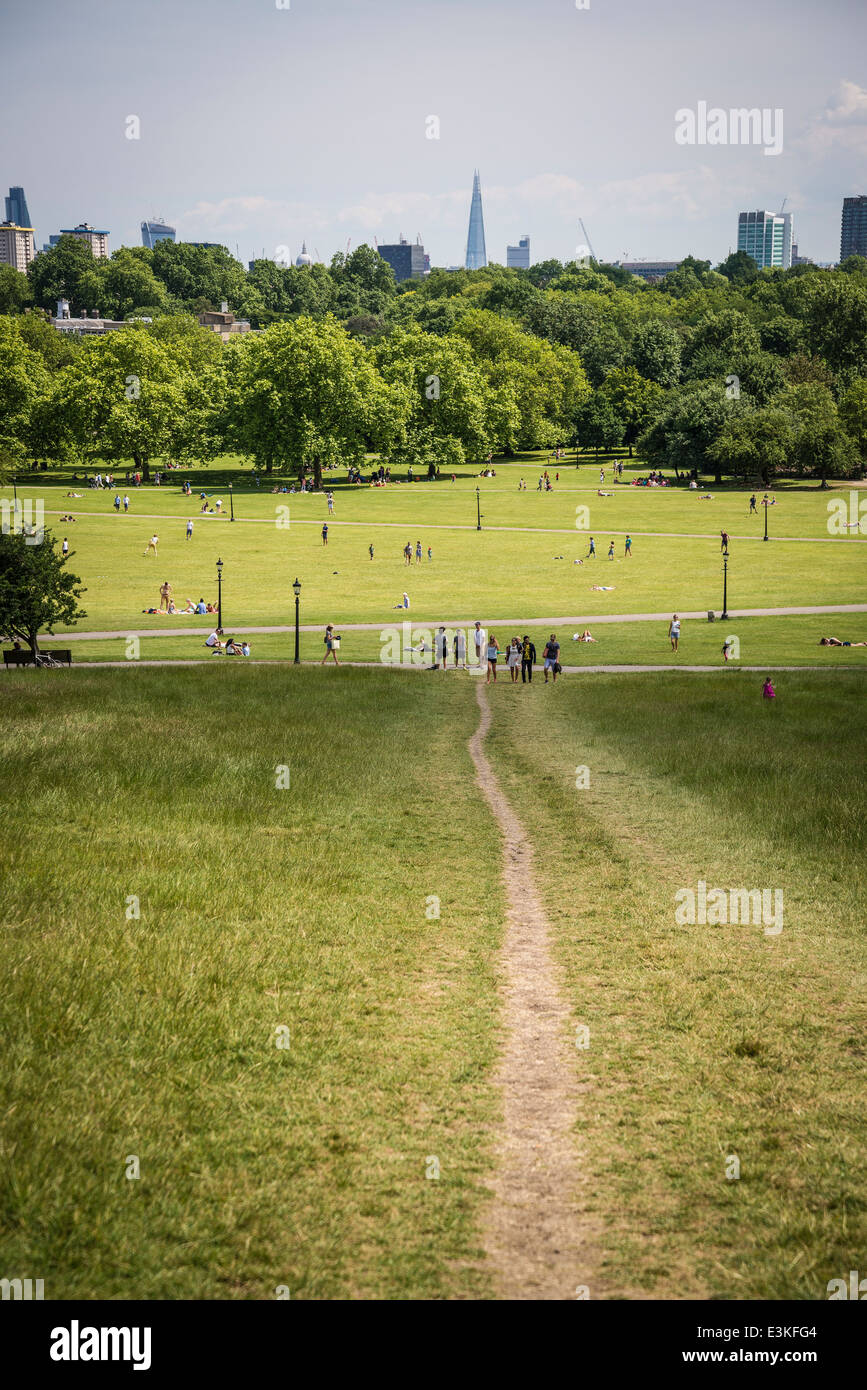 Primrose hill view 2014 hi-res stock photography and images - Alamy