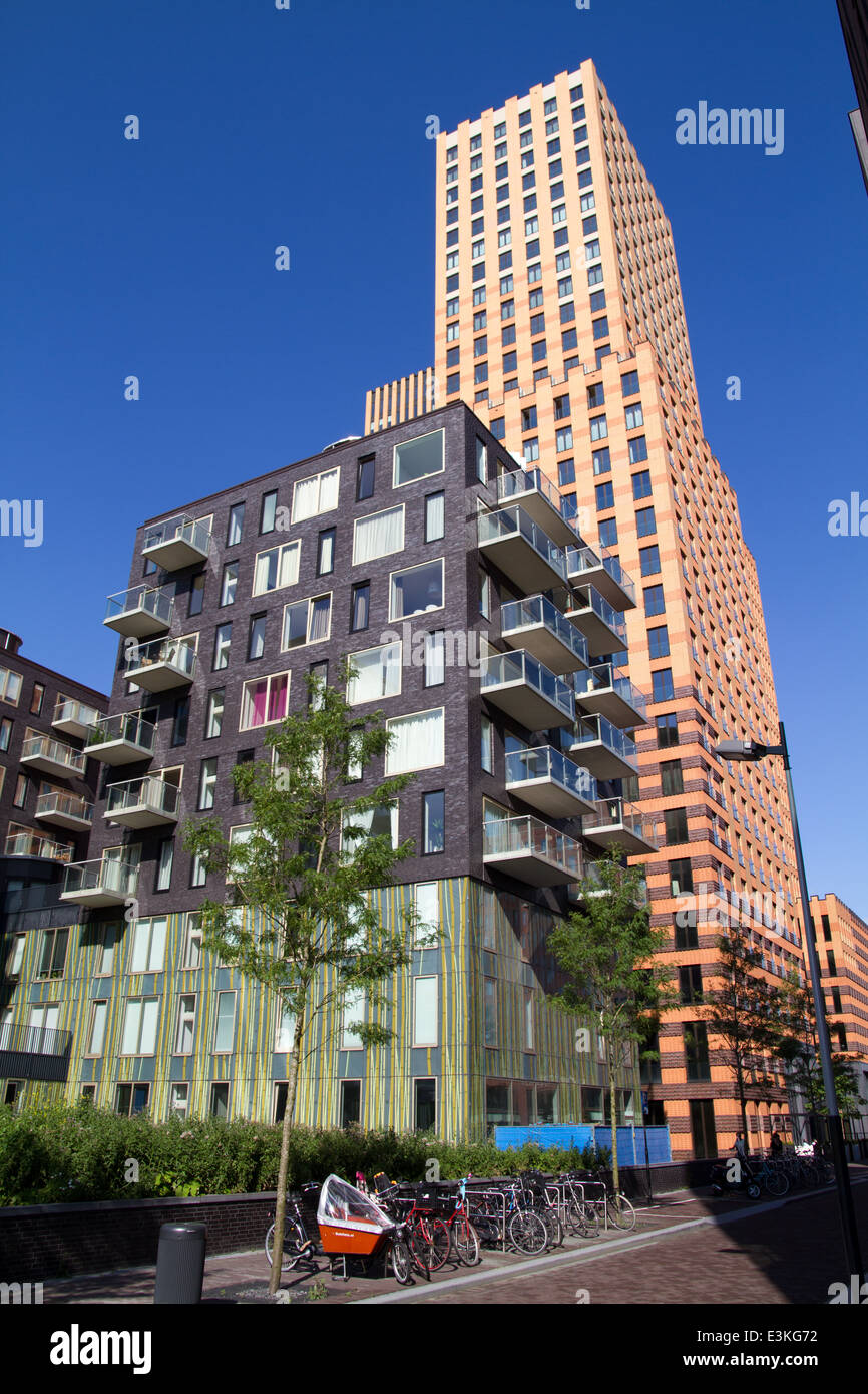 Zuidas [Southern Axis] Financial district in Amsterdam Towers The ...