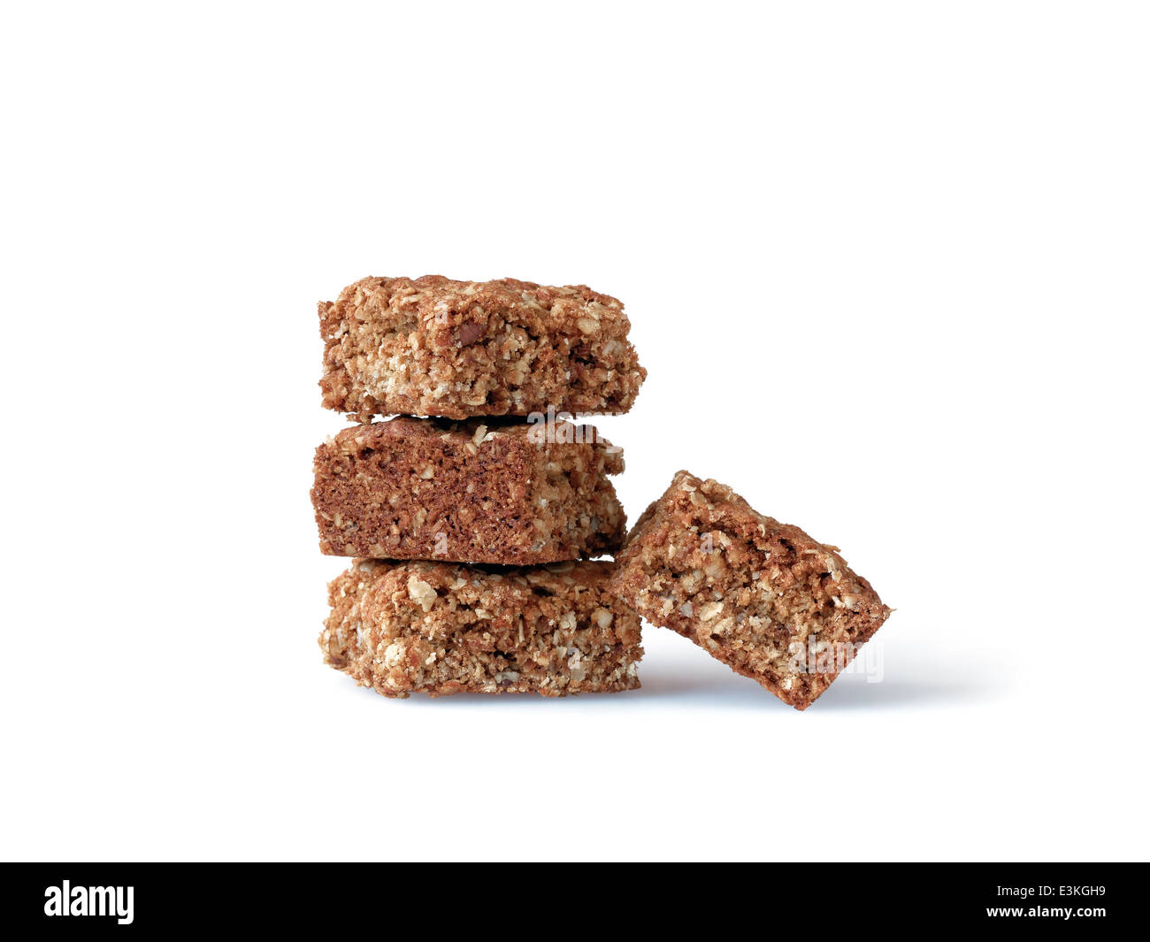 Stack of homemade oatmeal cookies with coconut Stock Photo - Alamy
