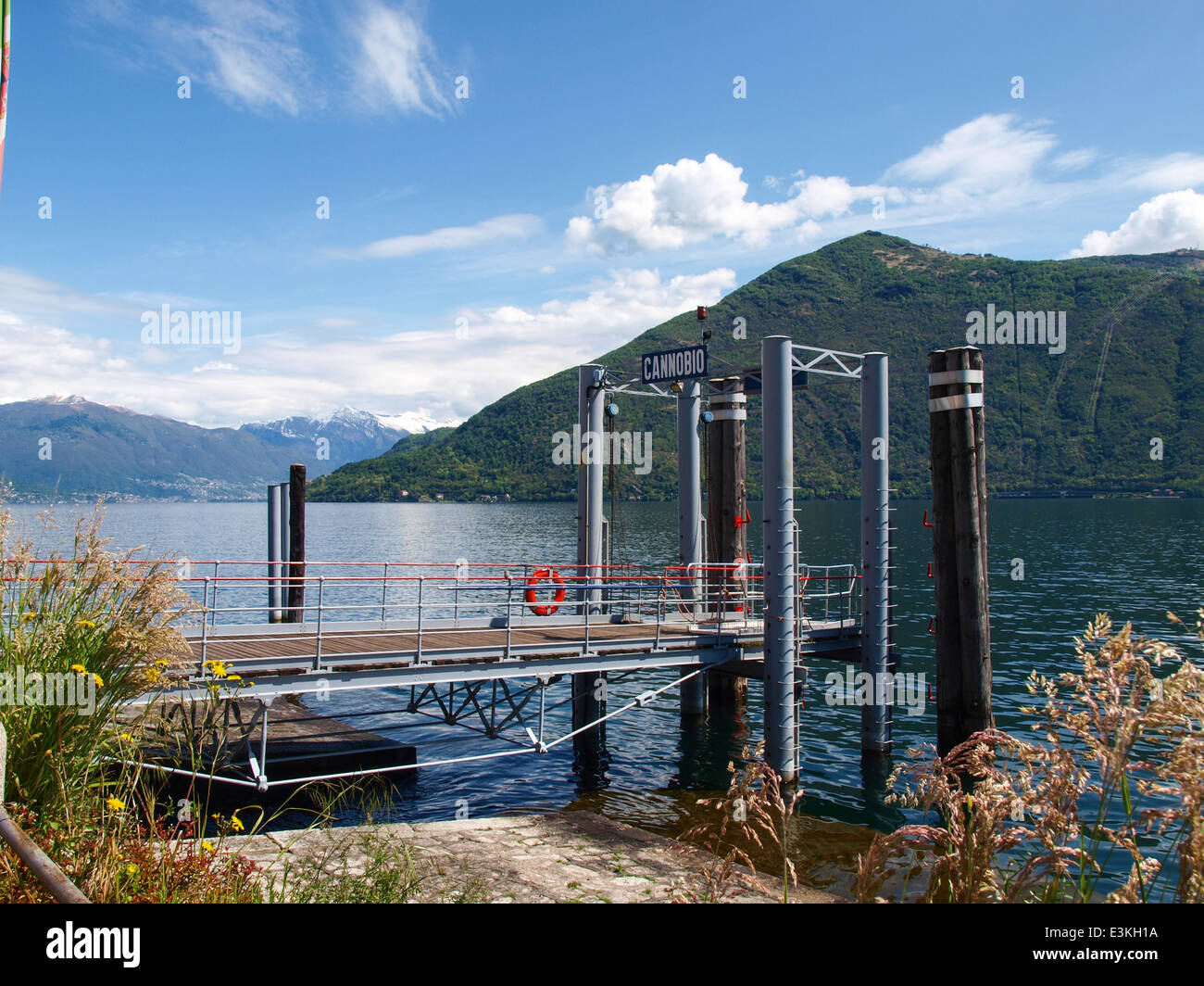 Centovalli hundred valleys switzerland view hi-res stock photography ...