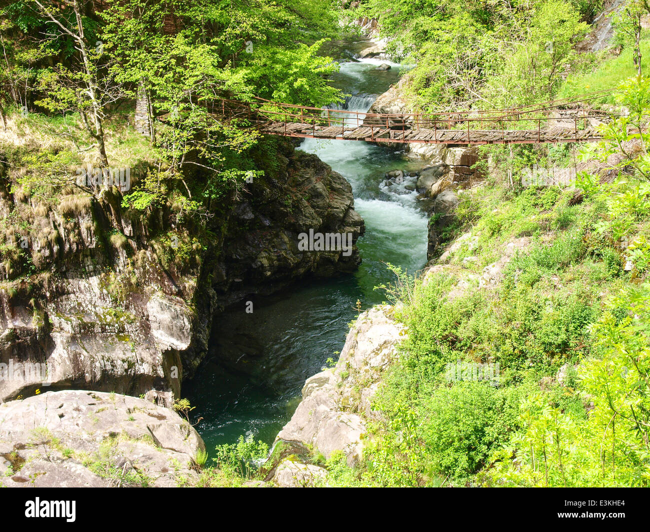 Centovalli - hundred valleys, Switzerland: View from Intragna on the ...