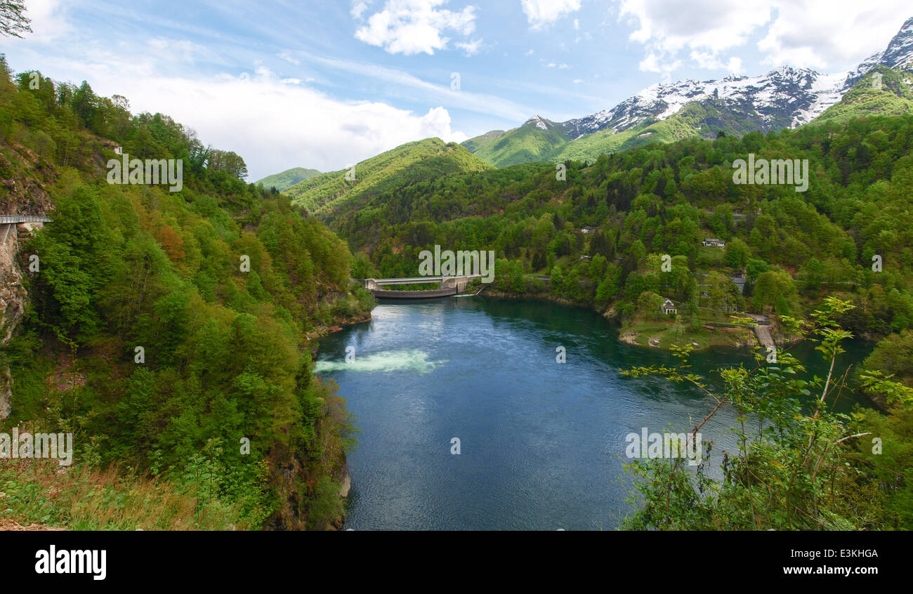 Centovalli - hundred valleys, Switzerland: View from Intragna on the ...