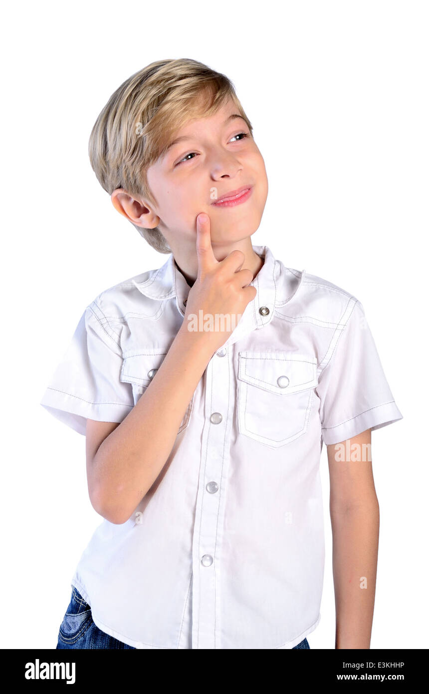adorable attractive background beautiful boy casual cheerful child ...