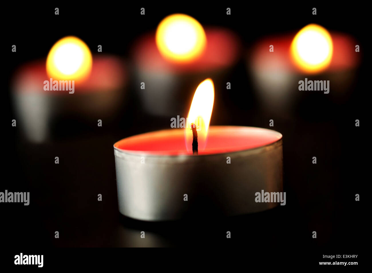 Group of candles hi-res stock photography and images - Alamy