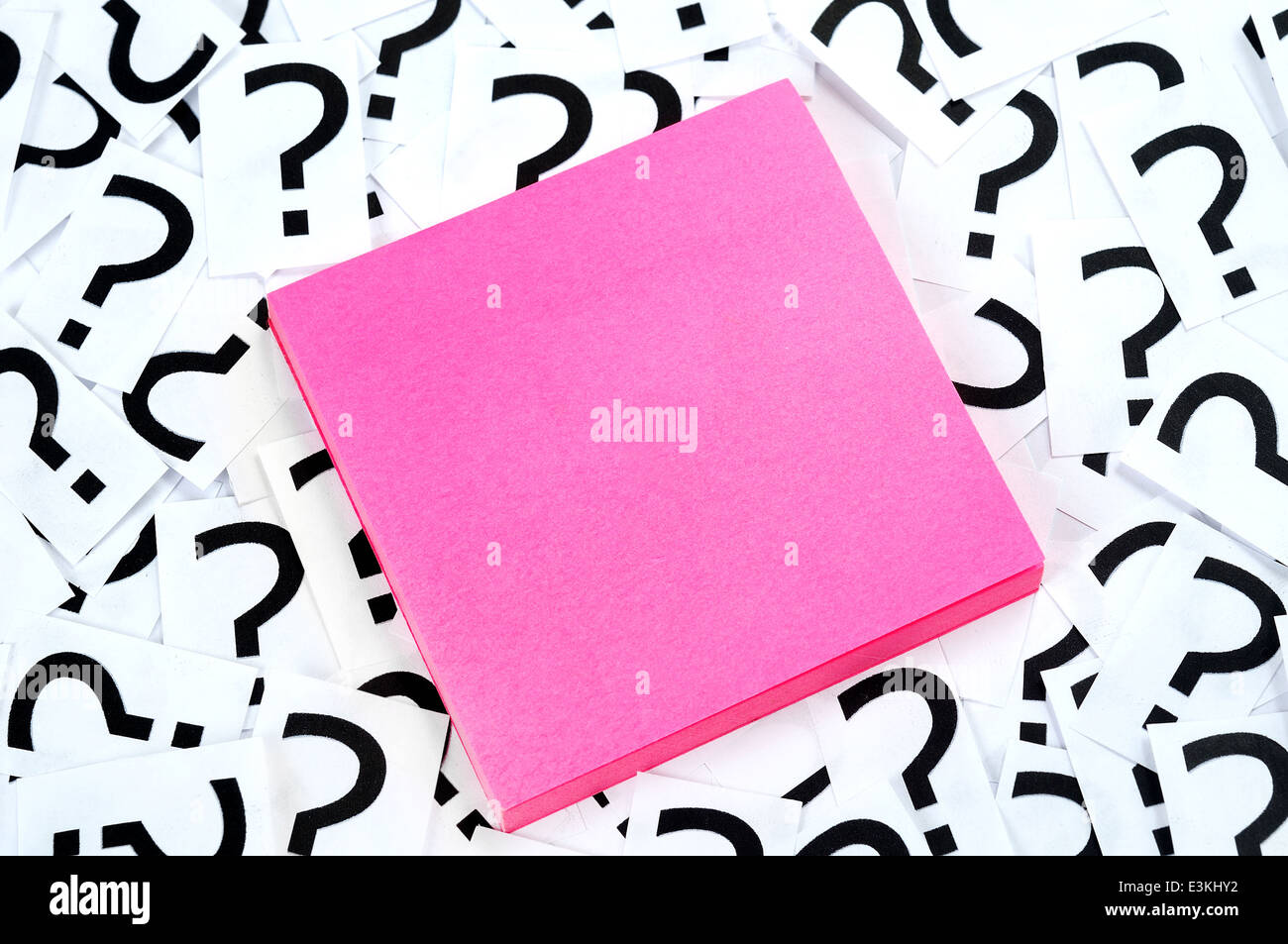 Question mark on blank background hi-res stock photography and images ...