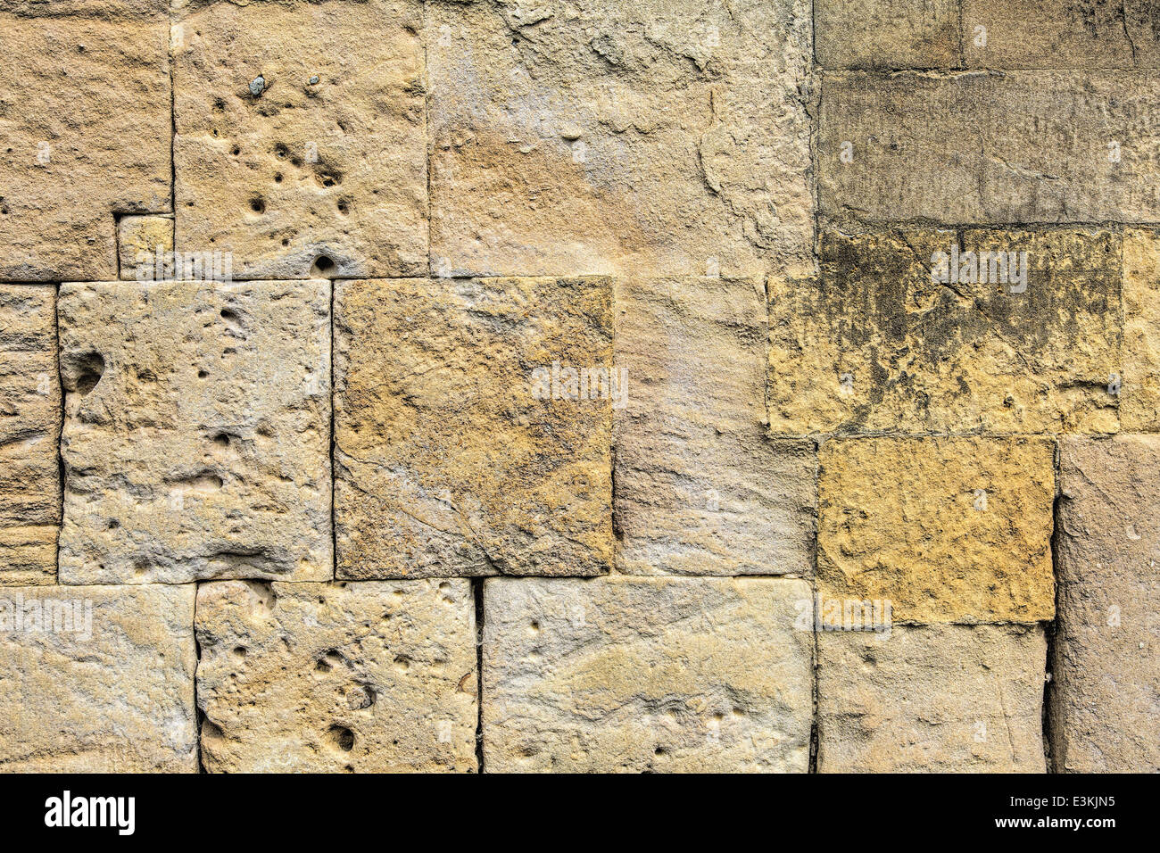 Old vintage sandstone wall hi-res stock photography and images - Alamy