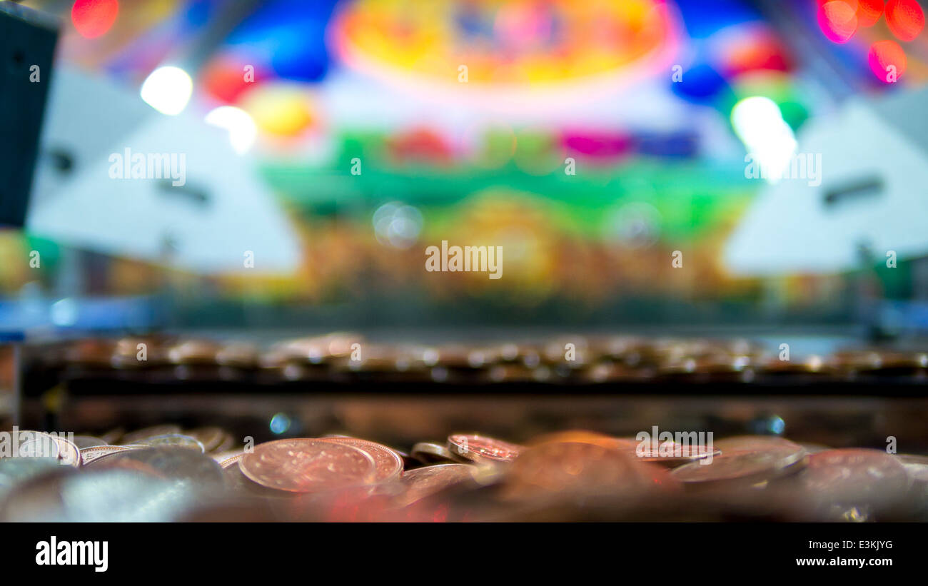 Arcade machine 2p coin hi-res stock photography and images - Alamy