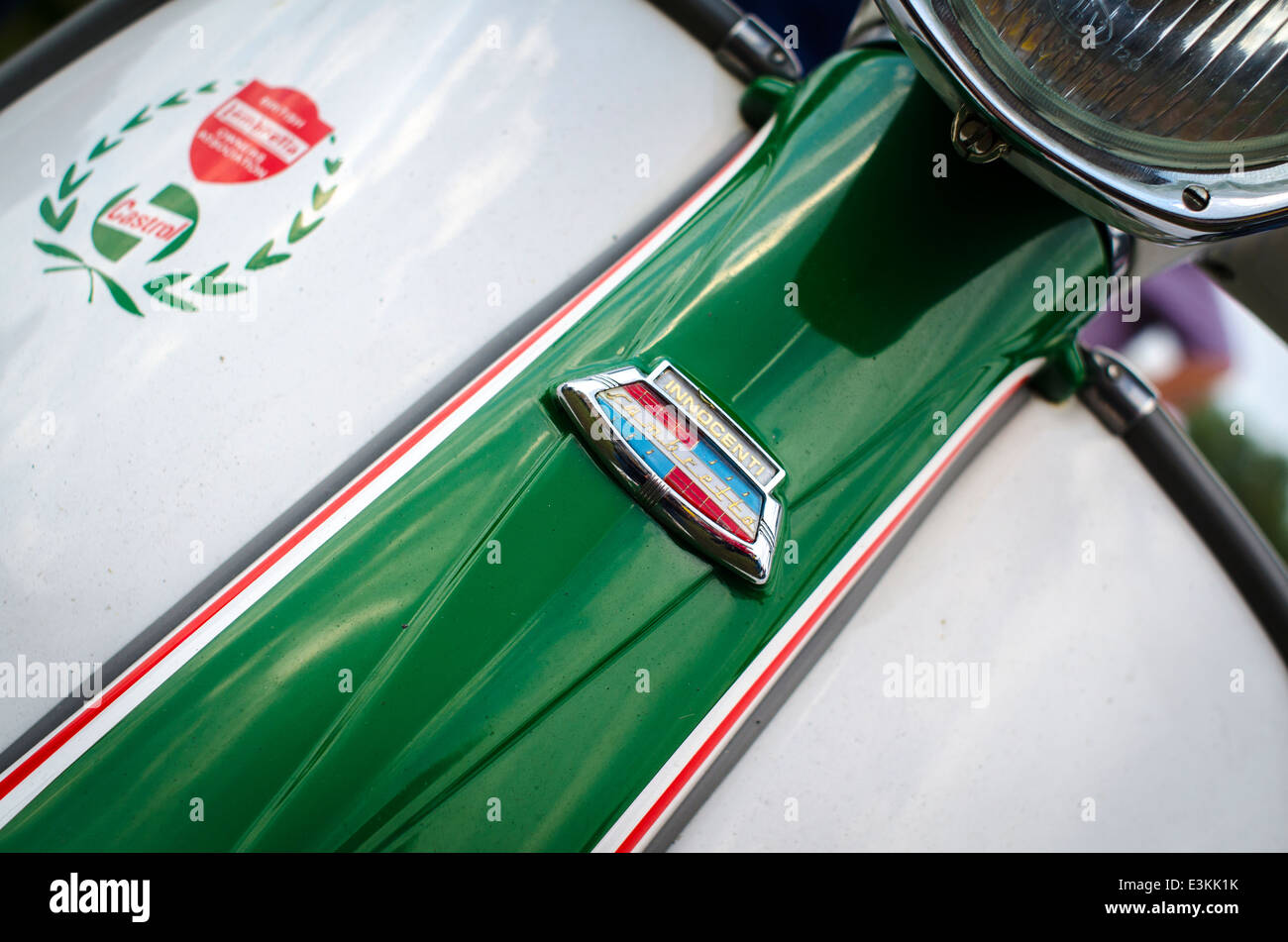 Lambretta badge hi-res stock photography and images - Alamy