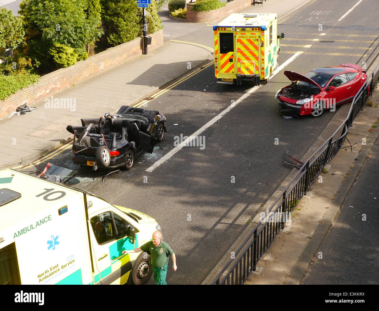 Three Mile Bridge, Great North Road, Gosforth, Newcastle upon Tyne, UK ...