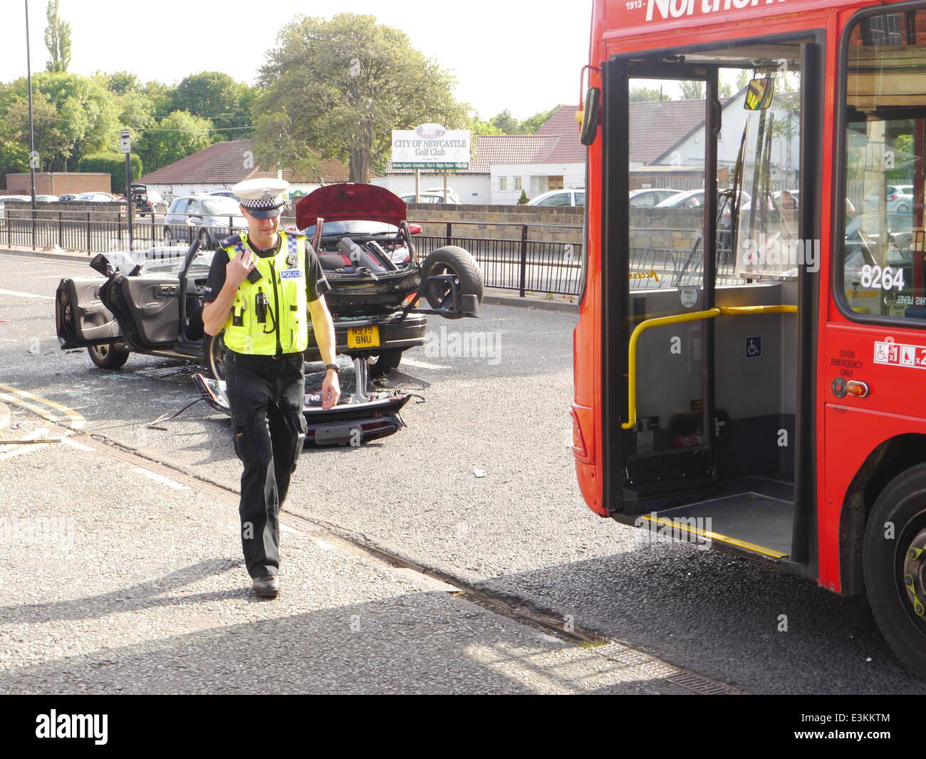 Three Mile Bridge, Great North Road, Gosforth, Newcastle upon Tyne, UK ...