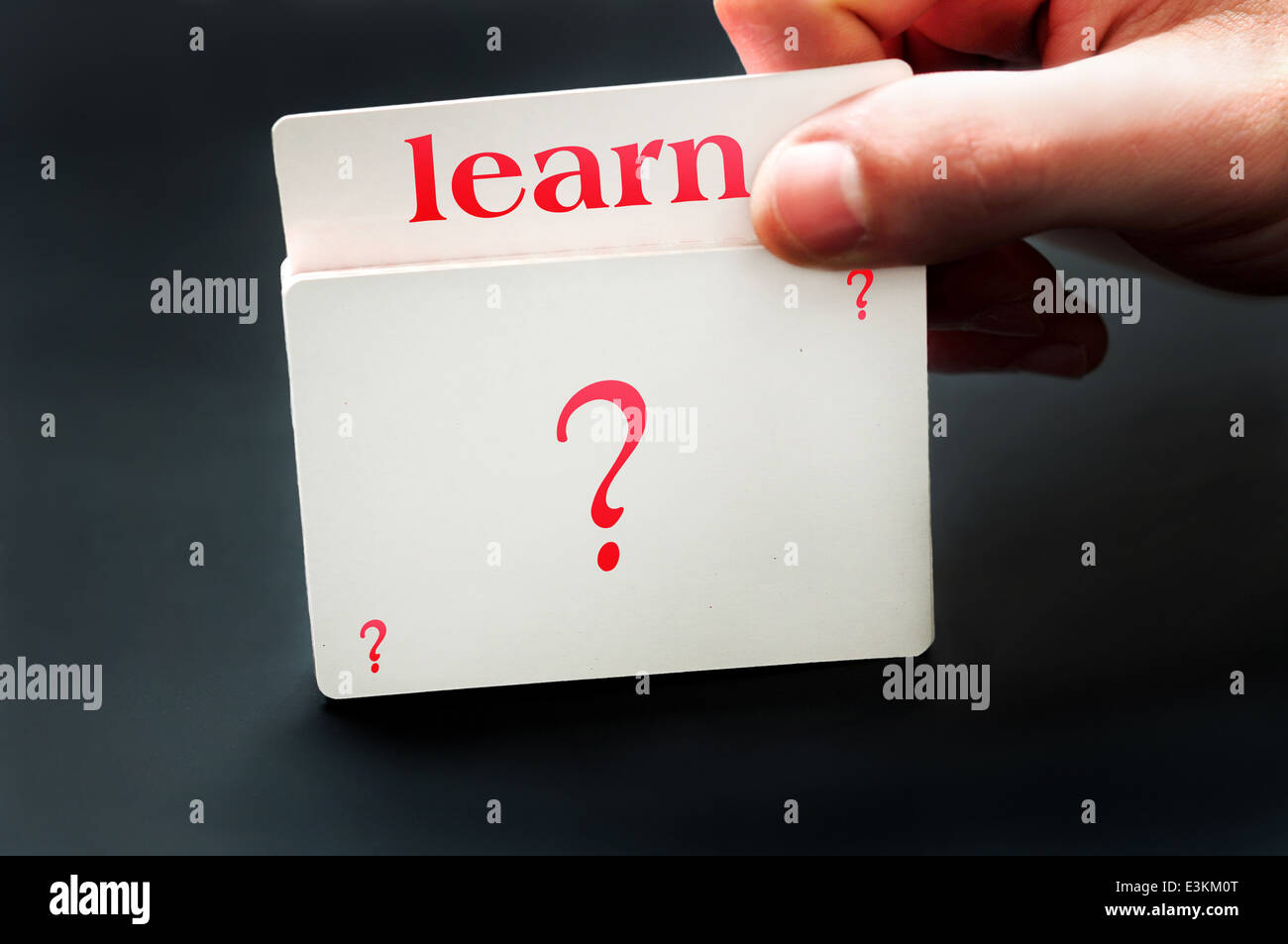 Answer cards hi-res stock photography and images - Alamy
