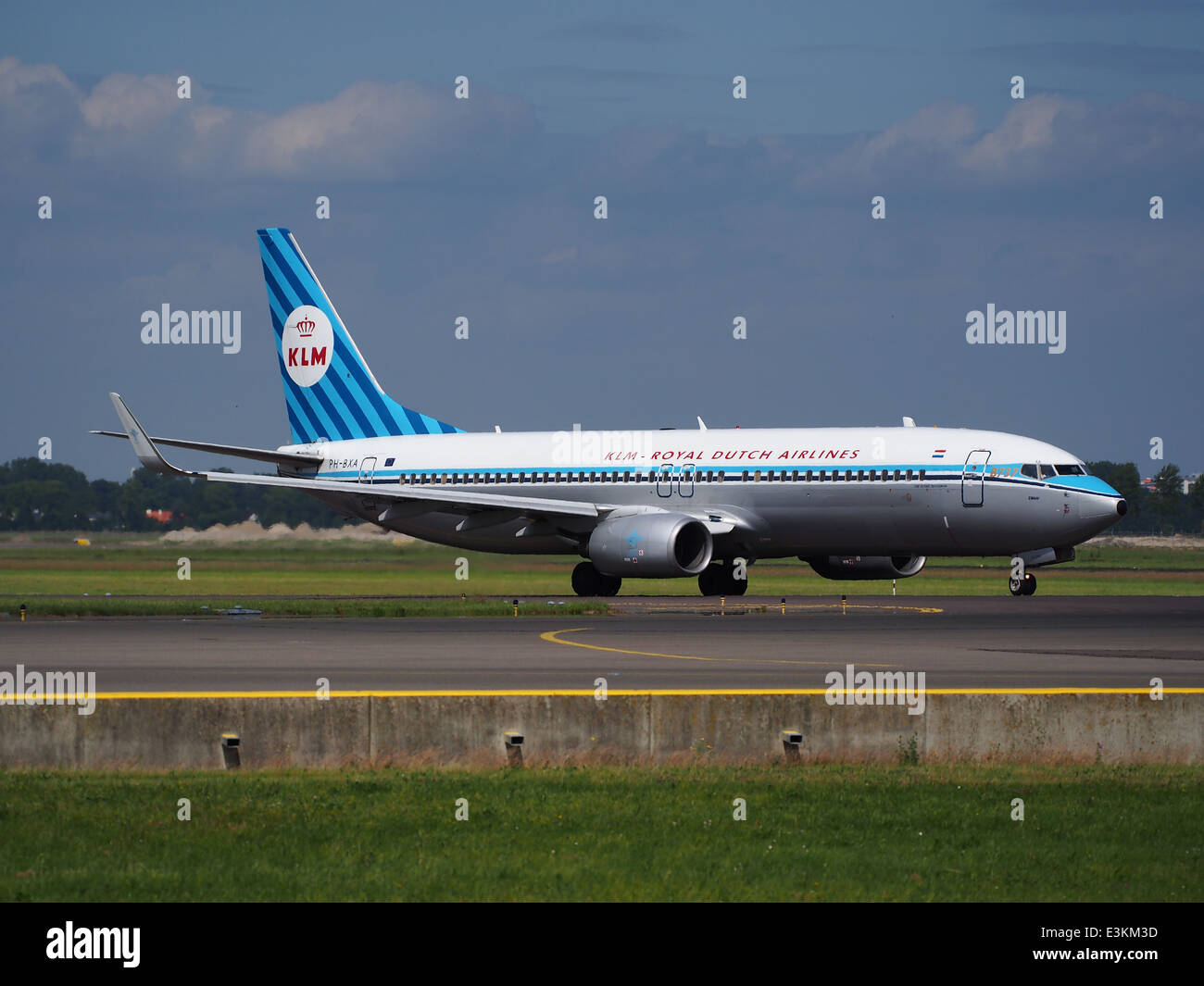 PH-BXA, a Boeing 737-8K2 (WL) operated by KLM Royal Dutch Airlines ...