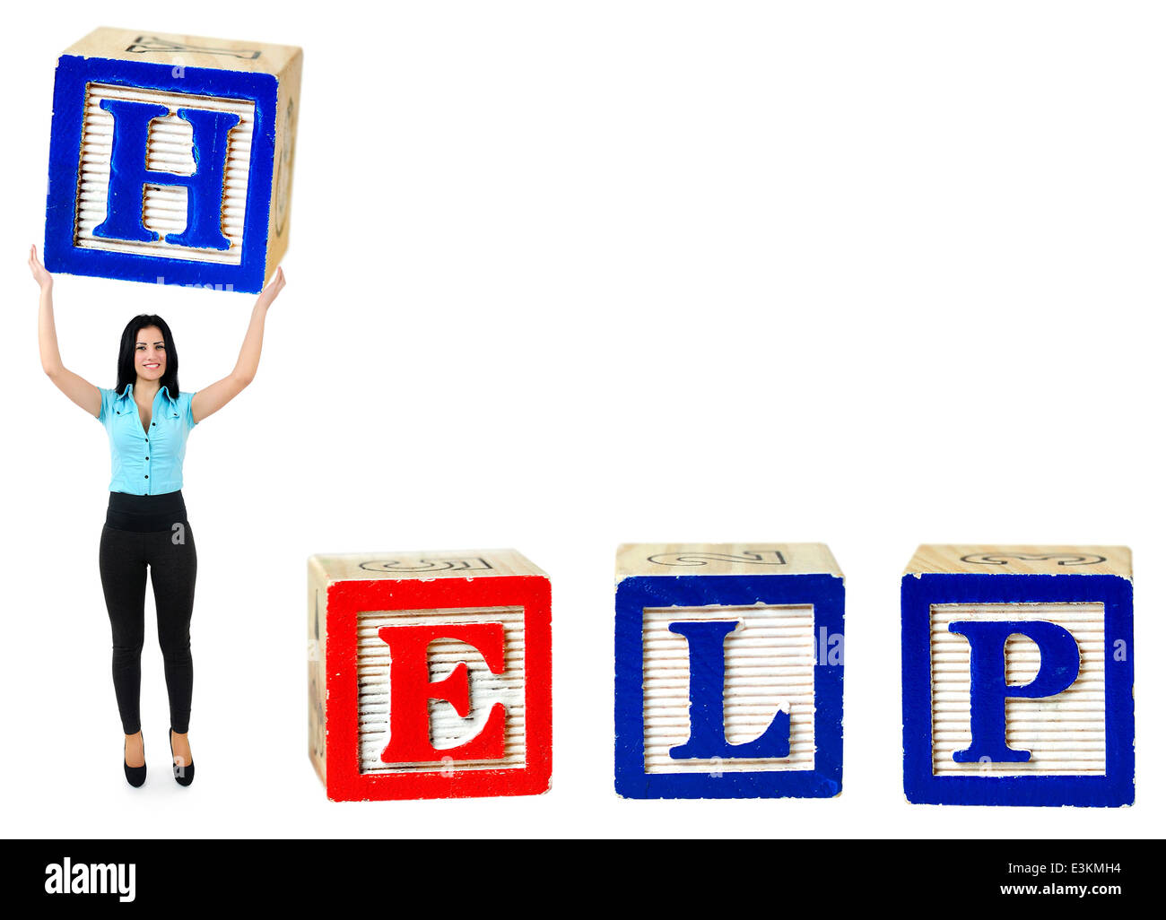 Word help Cut Out Stock Images & Pictures - Alamy