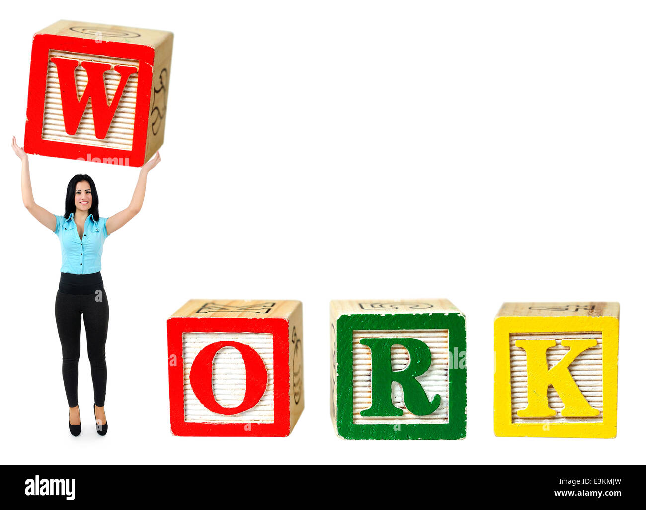Word work Cut Out Stock Images & Pictures - Alamy