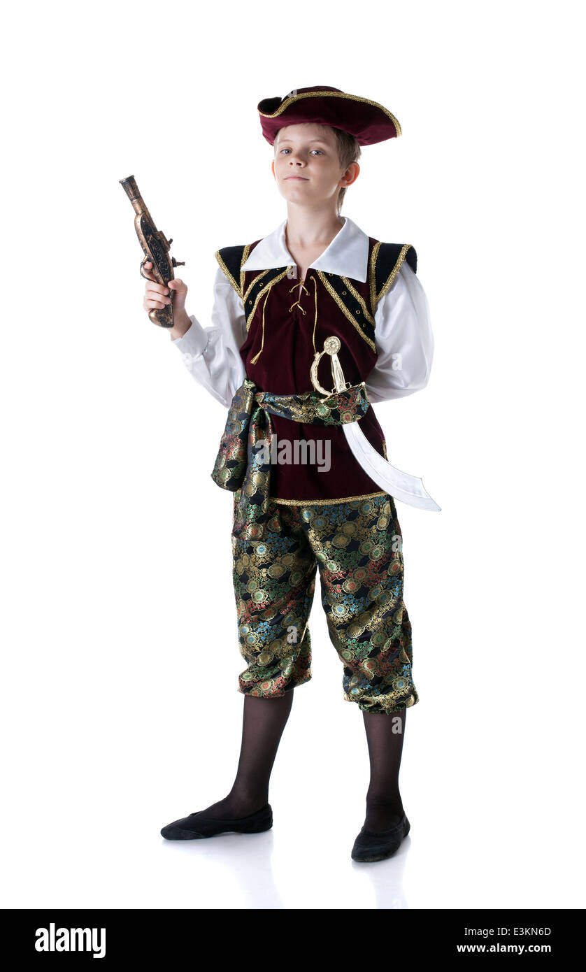 Handsome young robber, isolated on white backdrop Stock Photo - Alamy