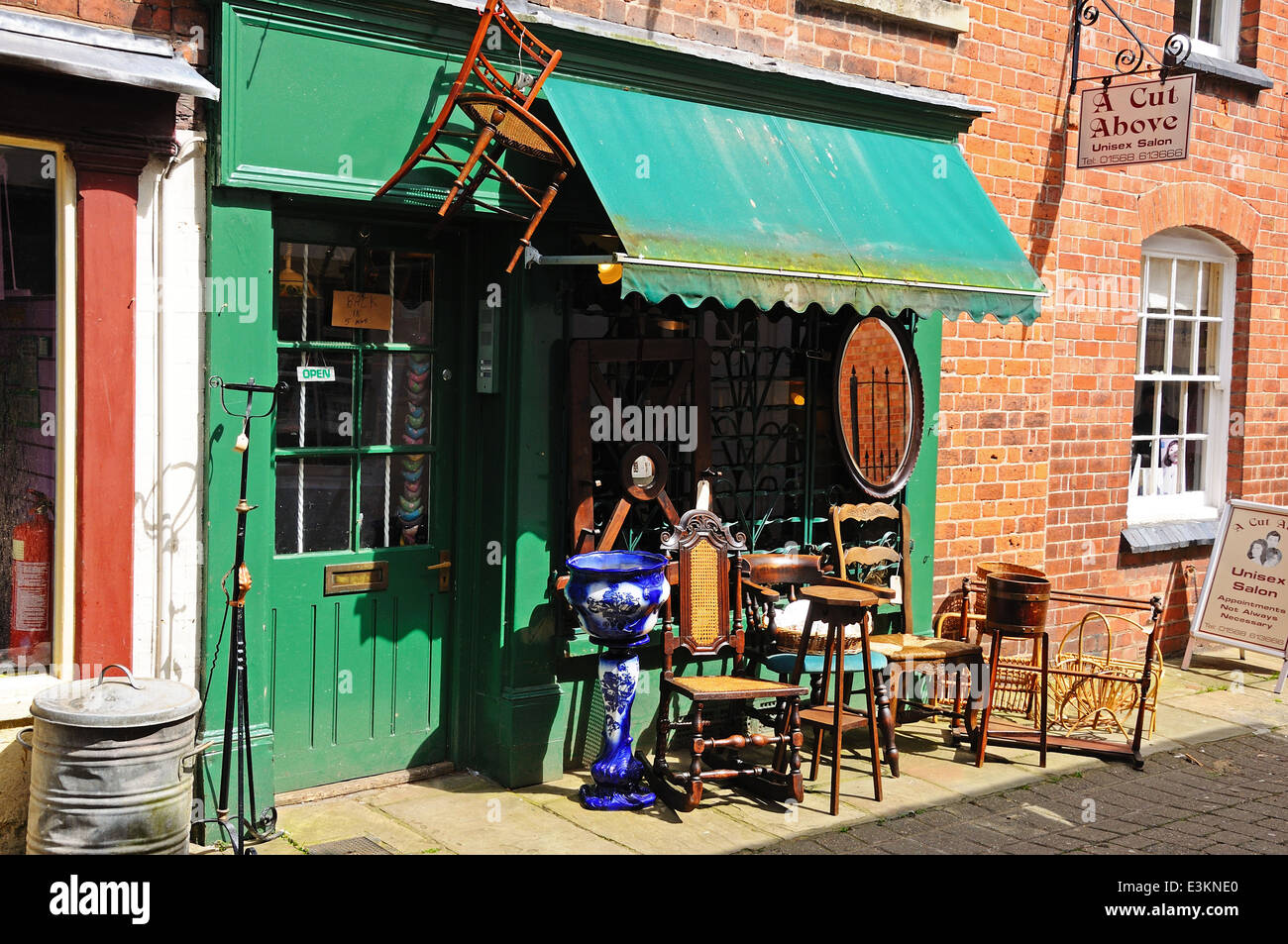 Second Hand Furniture Shop Leominster Herefordshire England UK second-hand-furniture-shop-leominster-herefordshire-england-uk