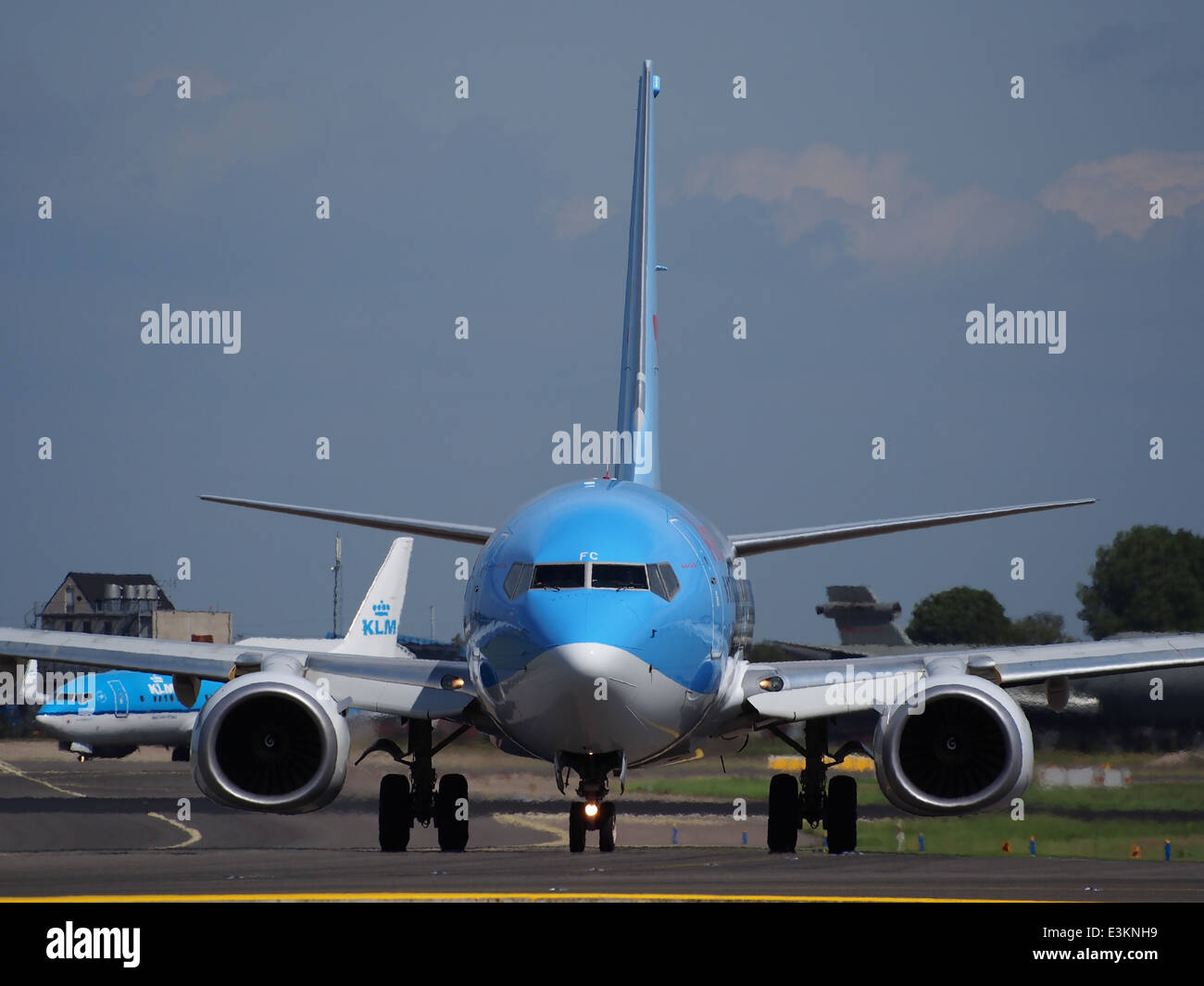 The PH-TFC Boeing 737-8K5(WL) of Arke Airlines is captured taxiing at ...