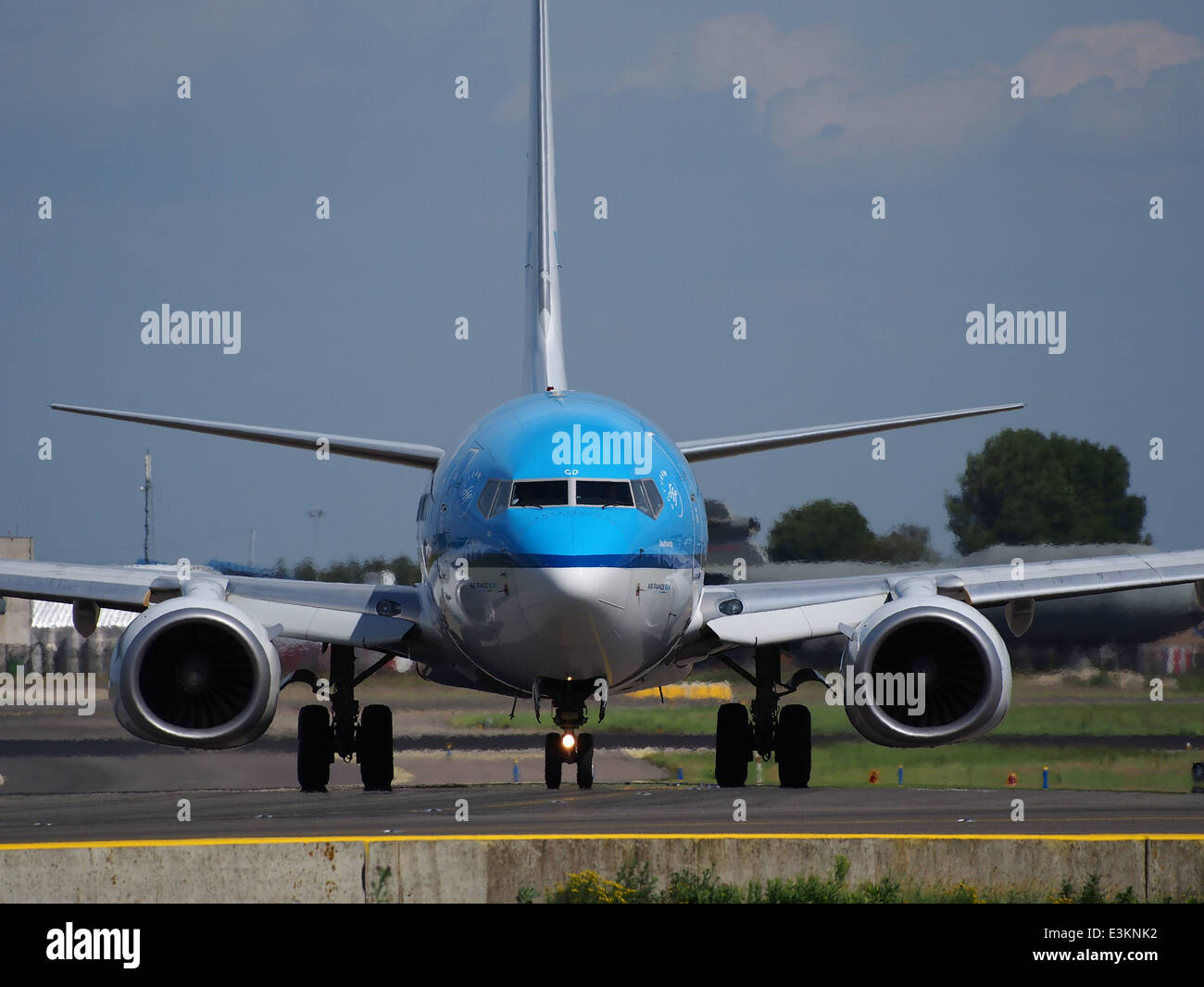 PH-BGD is a Boeing 737-7K2(WL) of KLM Royal Dutch Airlines, taxiing at ...