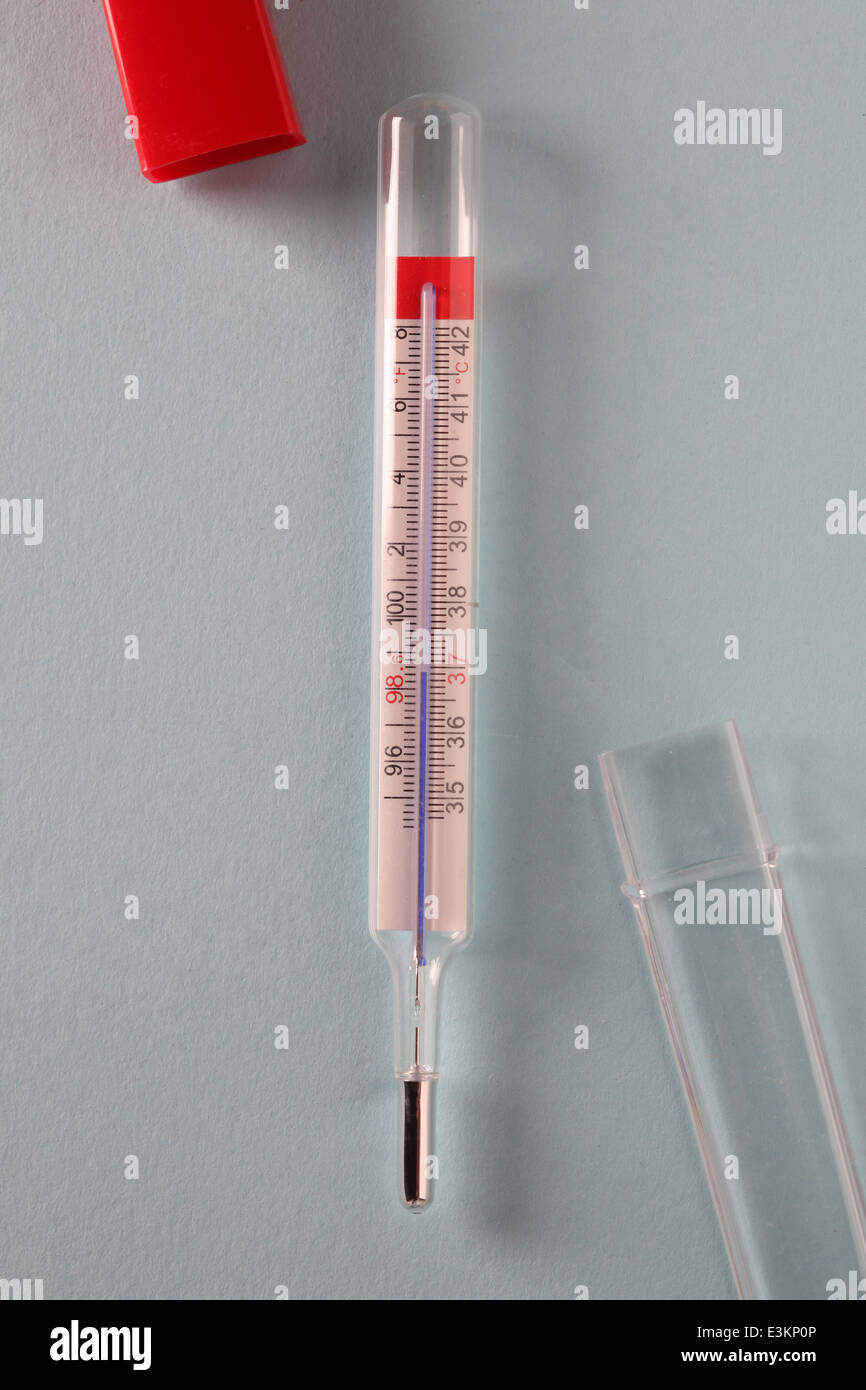 thermometer and case Stock Photo - Alamy