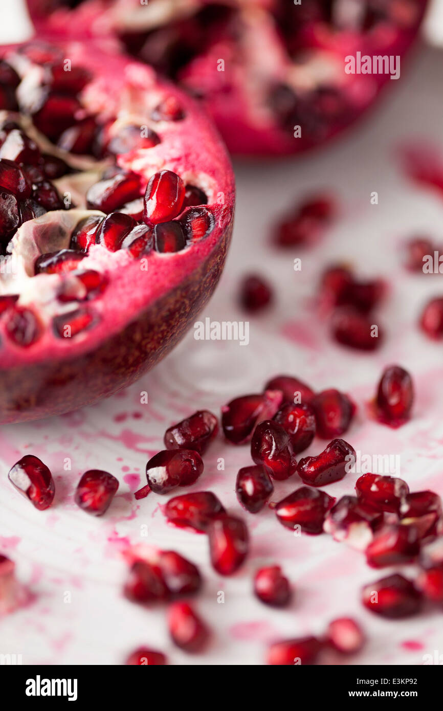Pomegranate close up hi-res stock photography and images - Alamy