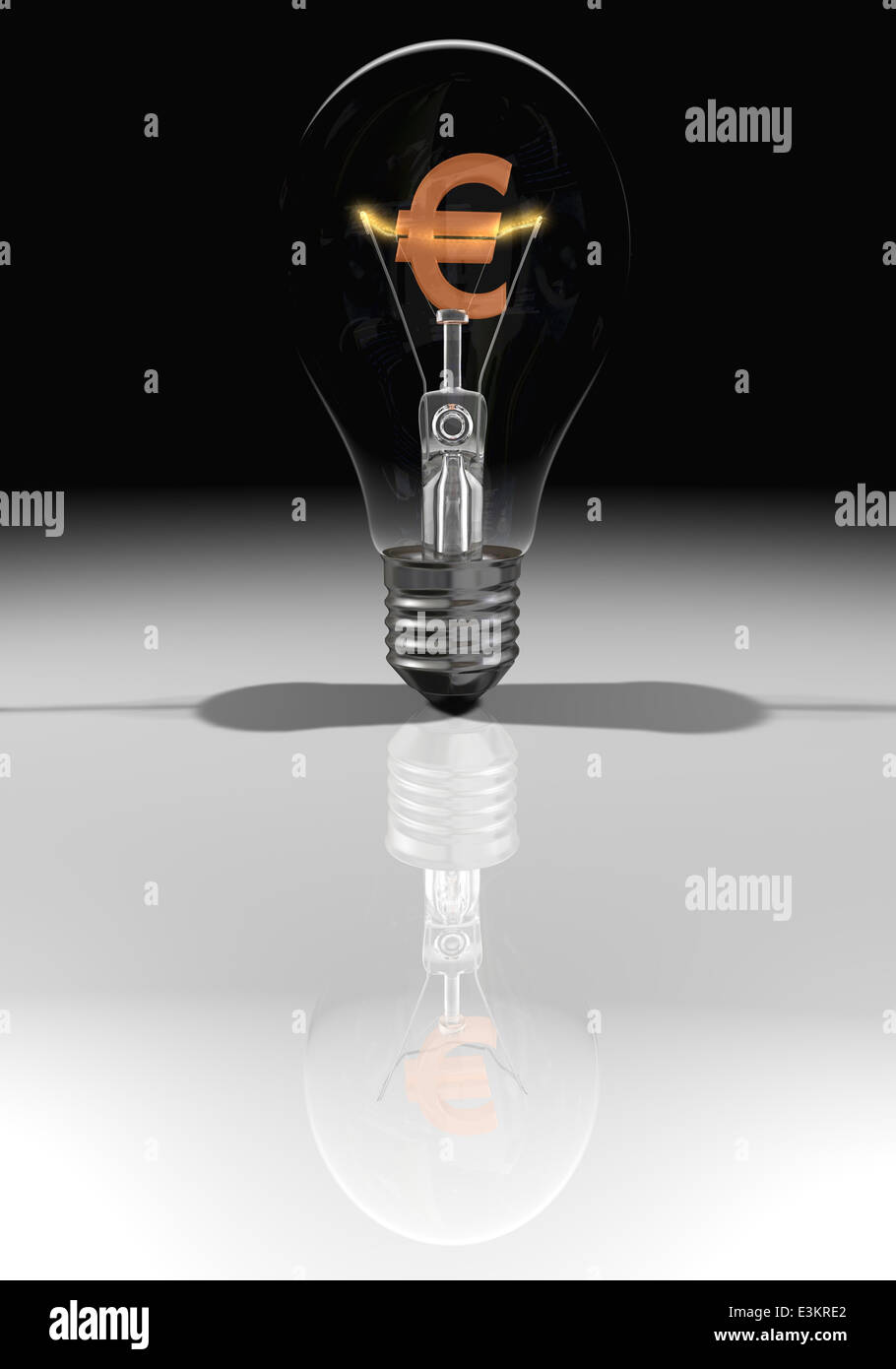A symbol. Energy is expensive Stock Photo - Alamy