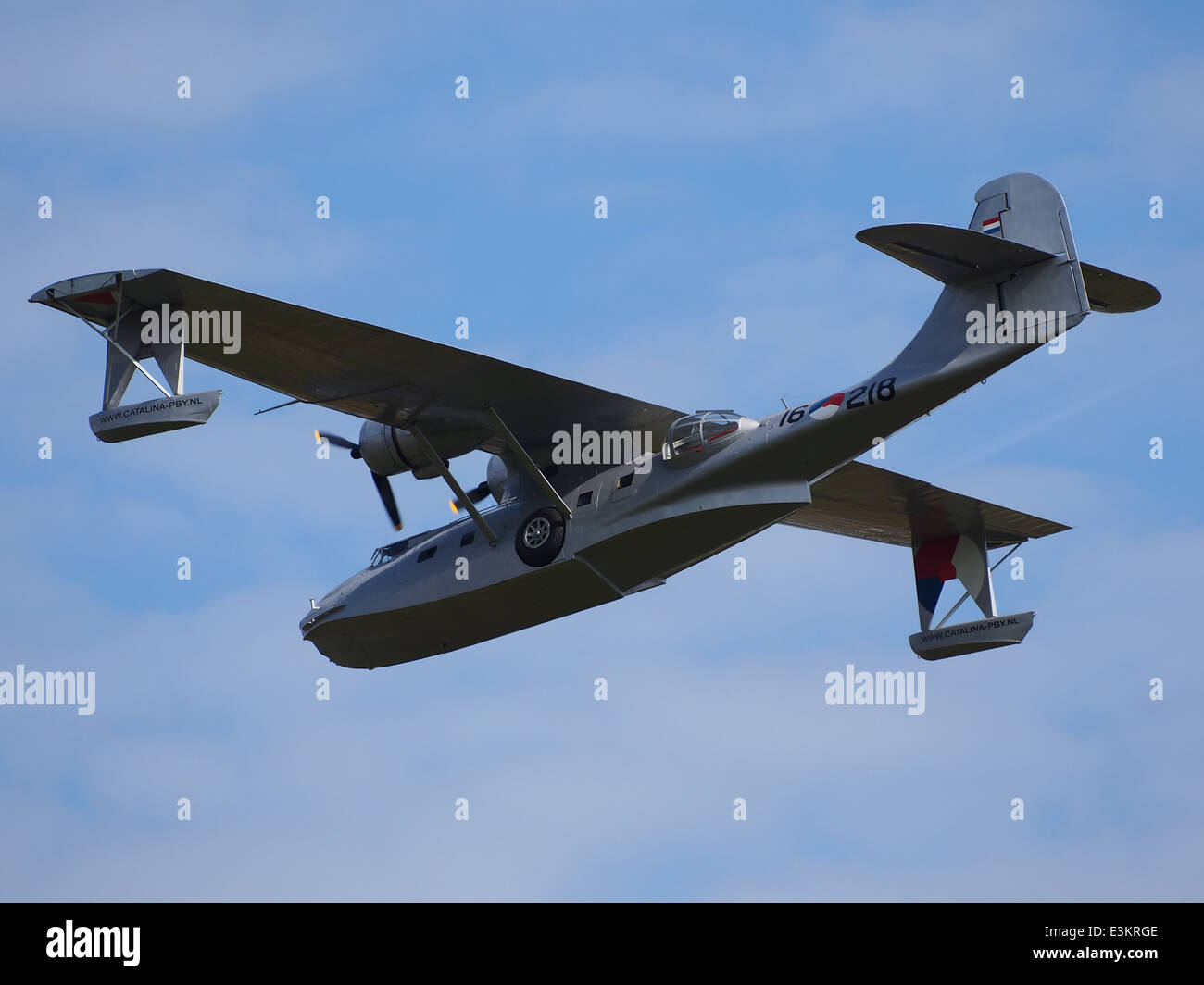 PH-PBY, a PBY Catalina seaplane, is shown at Gilze-Rijen Air Base (IATA ...