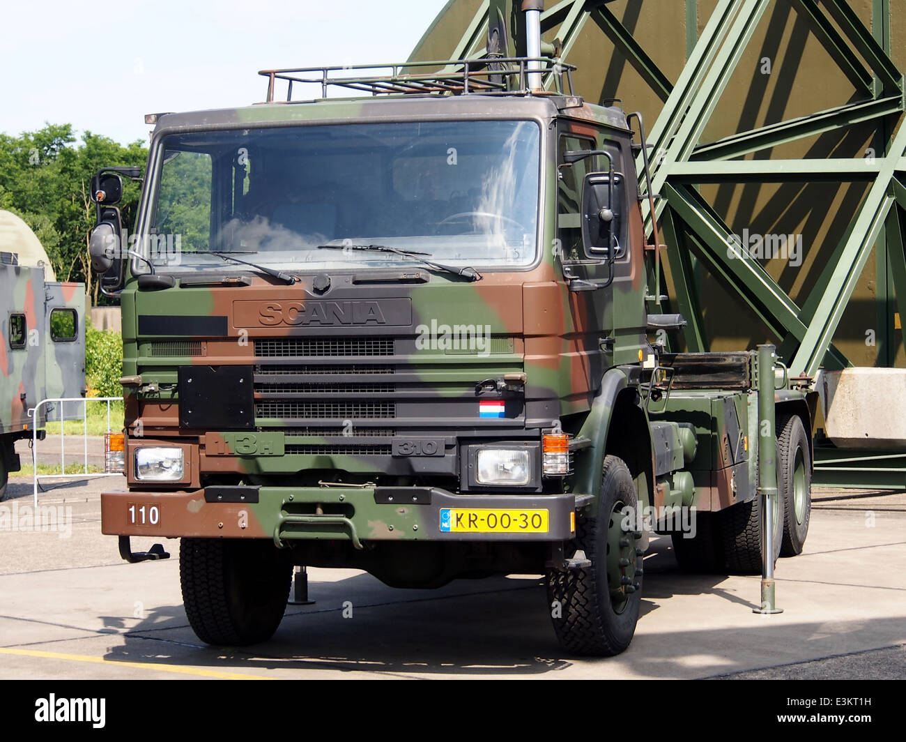 Dutch Army Wrecker SCANIA 113h 310 Stock Photo - Alamy
