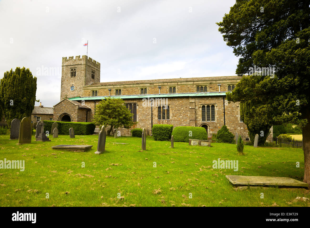 St Andrew's Church, Dent, Yorkshire Dales National Park, Cumbria ...