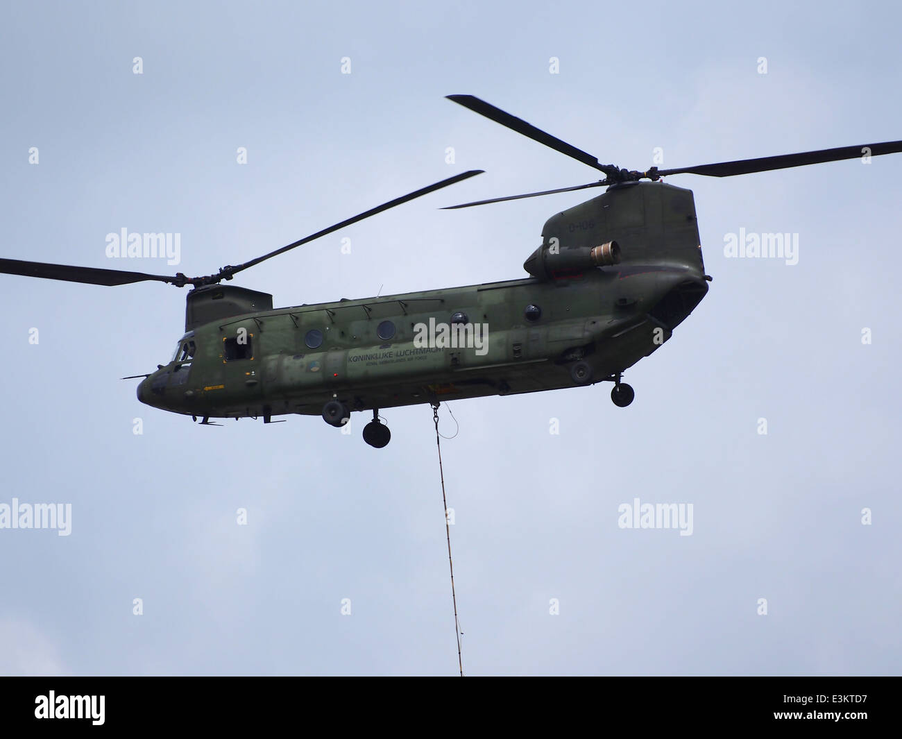 D-106 Boeing CH-47D Chinook RNLAF, pic2 Stock Photo - Alamy