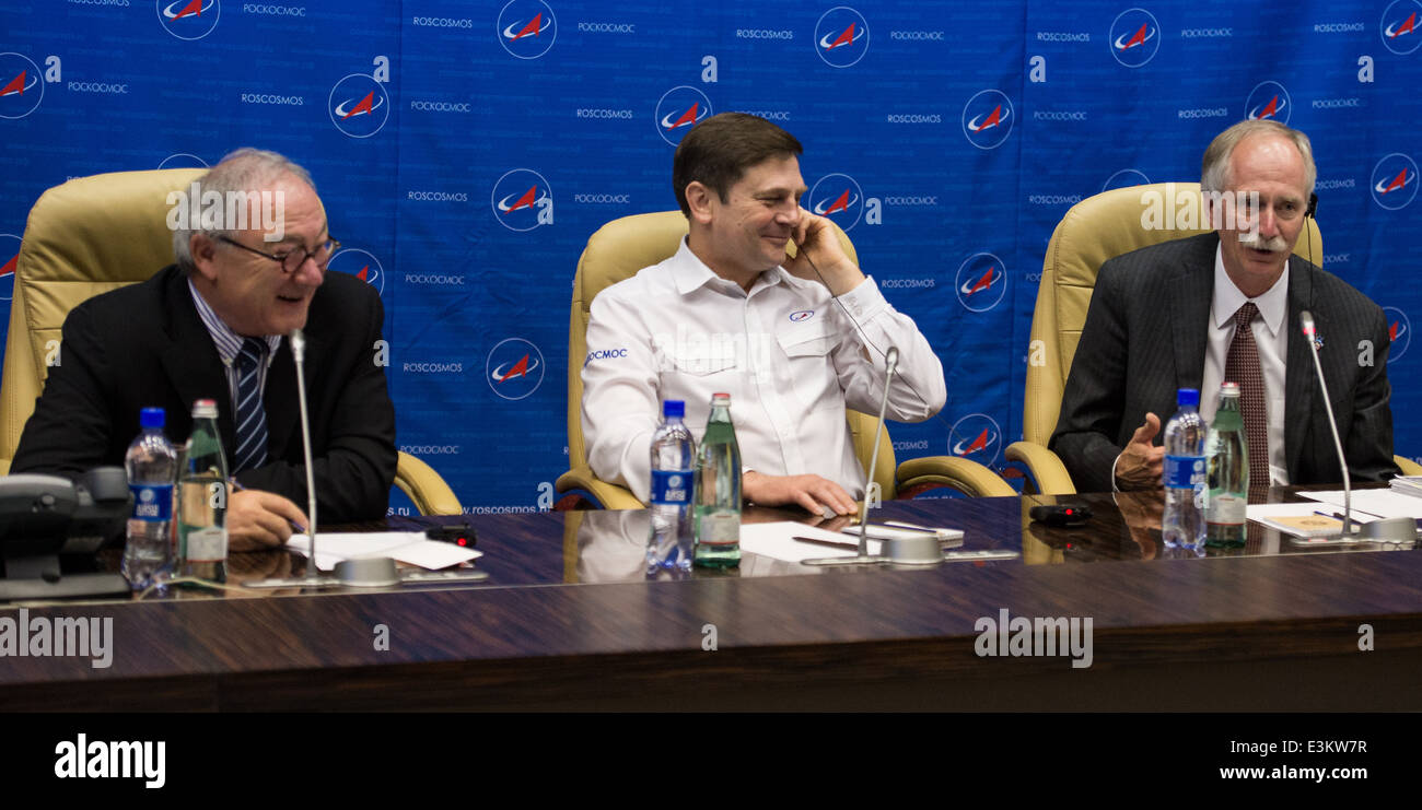Expedition 40 Post Docking Statement Stock Photo - Alamy