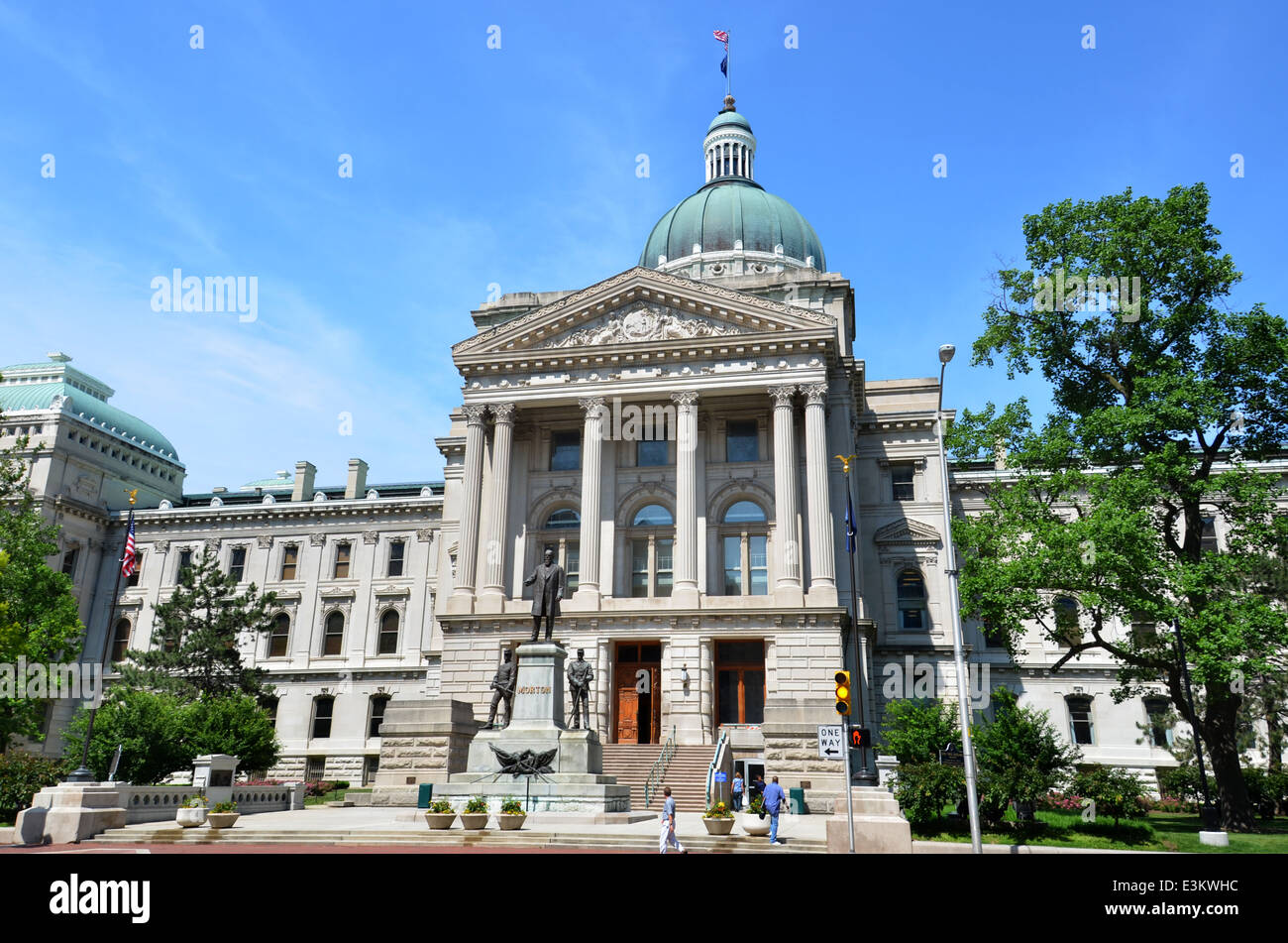 Indiana state government building hi-res stock photography and images ...