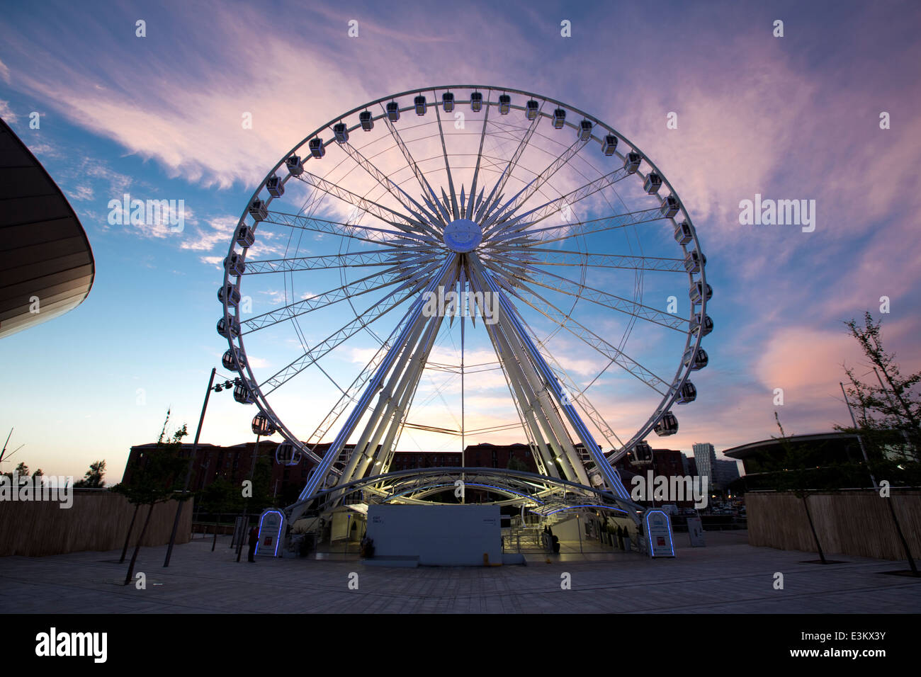 The Wheel of Liverpool, Liverpool, Merseyside Stock Photo - Alamy