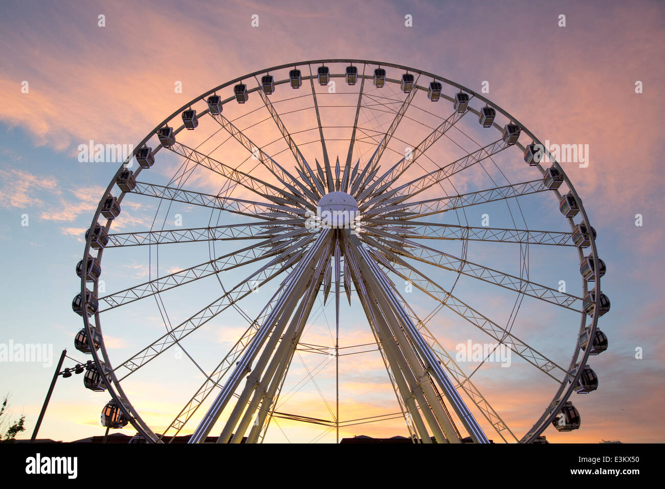 The Wheel of Liverpool, Liverpool, Merseyside Stock Photo - Alamy