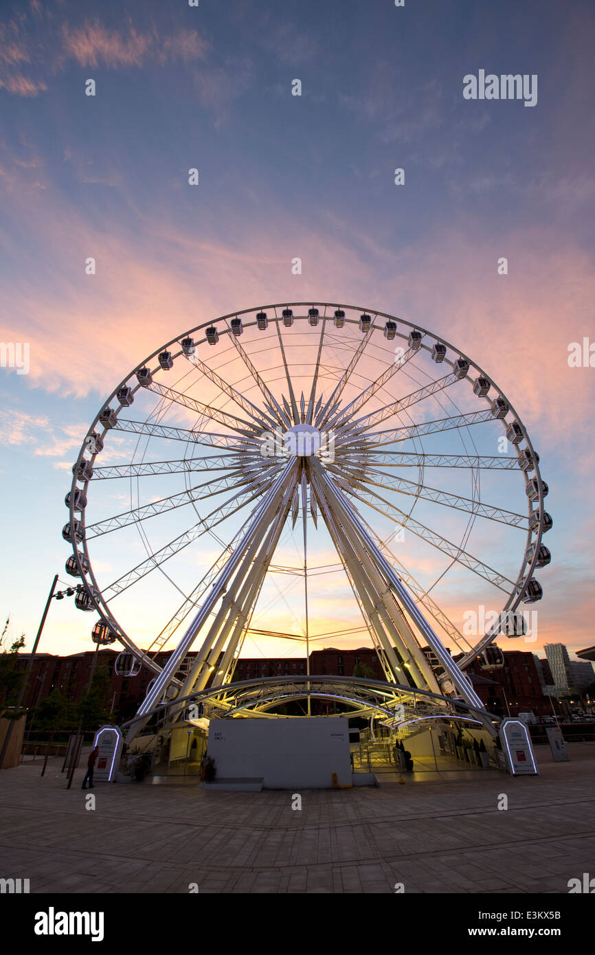 The Wheel of Liverpool, Liverpool, Merseyside Stock Photo - Alamy