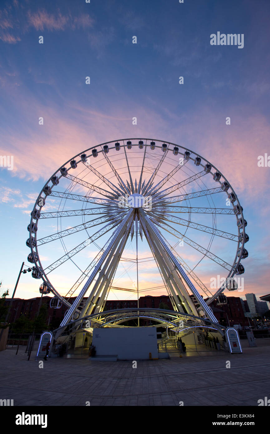 The Wheel of Liverpool, Liverpool, Merseyside Stock Photo - Alamy