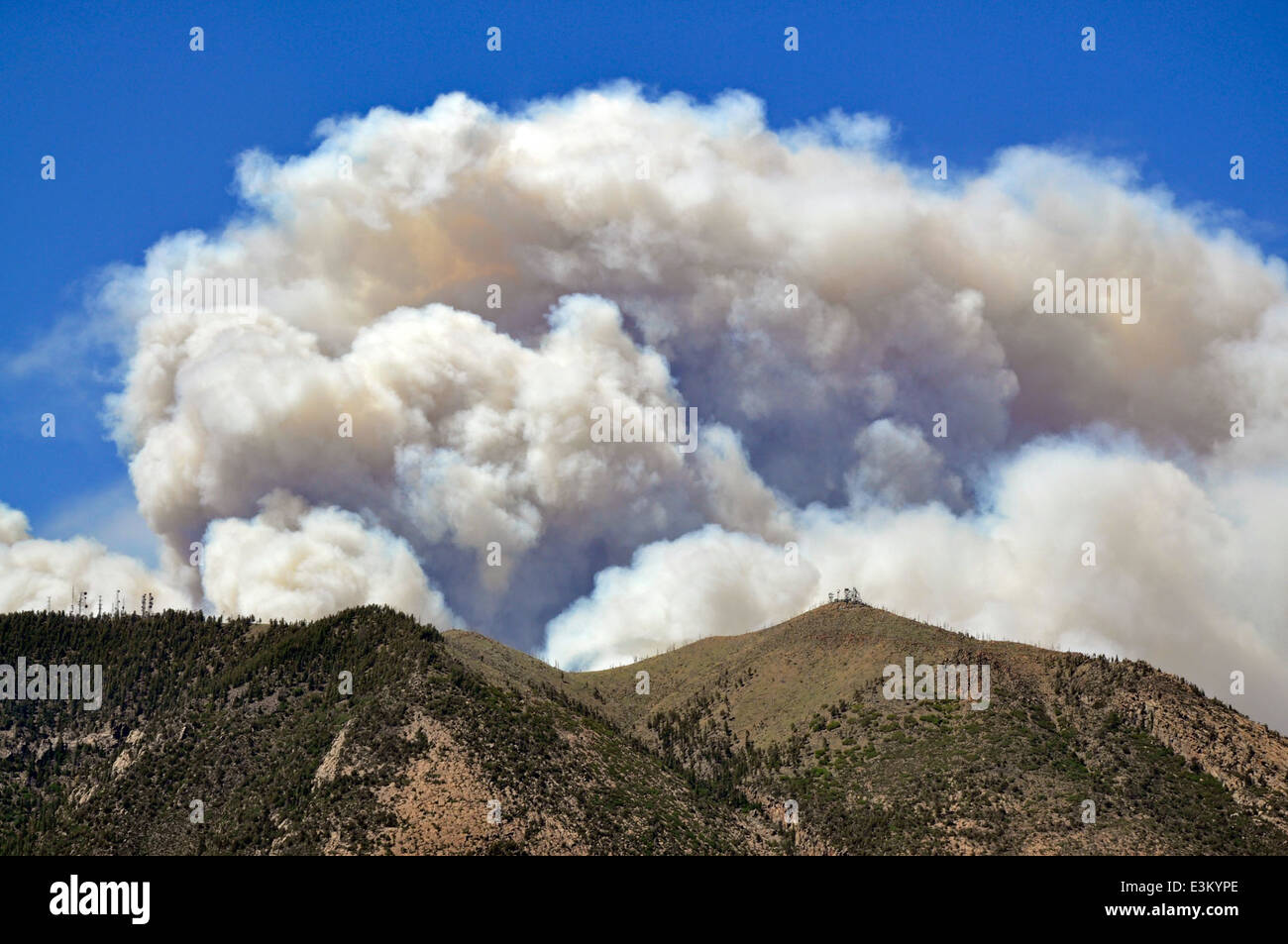 The Schultz Fire, which started on June 20, 2010, affected large parts ...