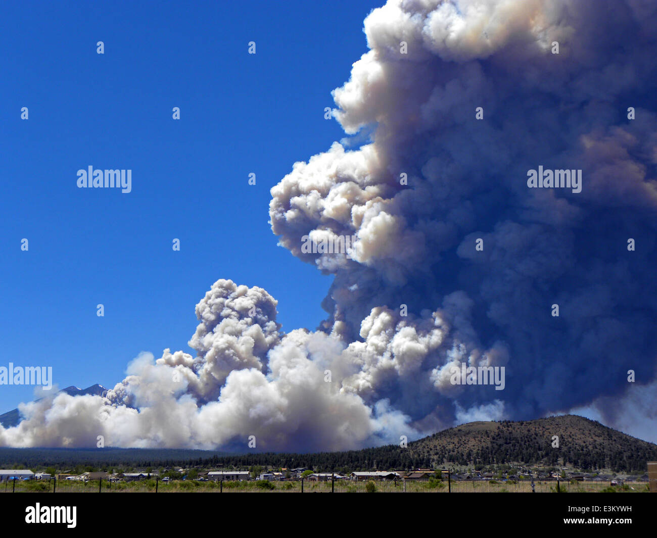 The Schultz Fire, which occurred on June 20, 2010, in the Coconino ...