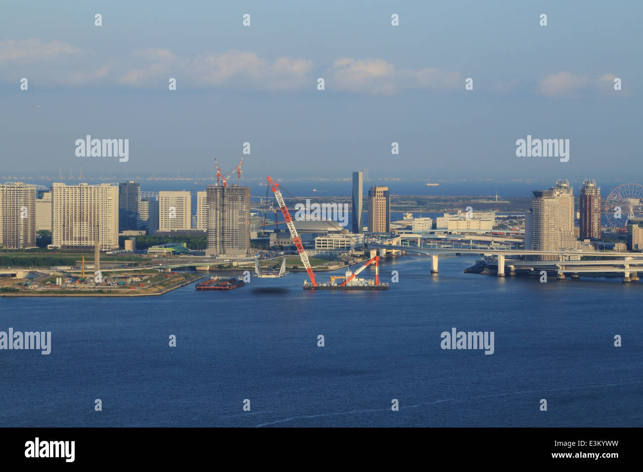 Tokyo river sea aerial hi-res stock photography and images - Alamy