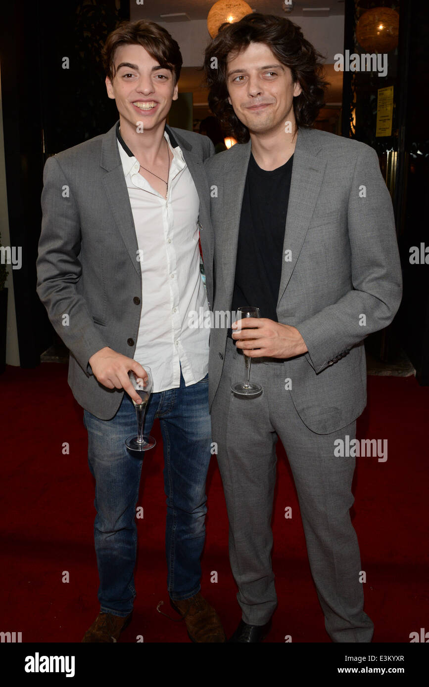 London, UK. 24th June, 2014. Brothers Sascha Bailey and Fenton Bailey ...