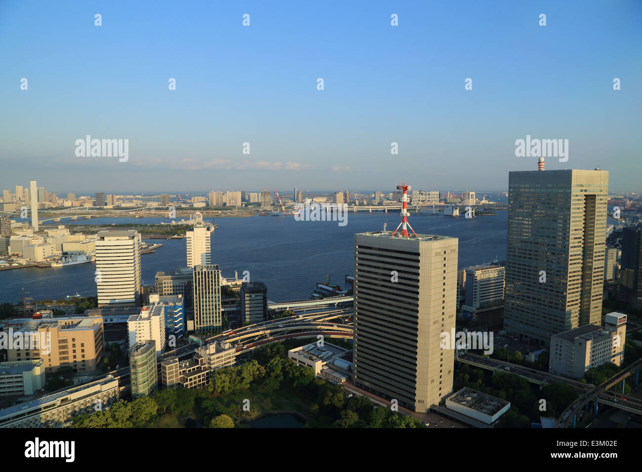 Tokyo river sea aerial hi-res stock photography and images - Alamy