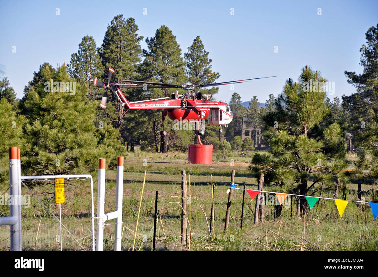 Air support was provided during the Schultz Fire at Coconino National ...