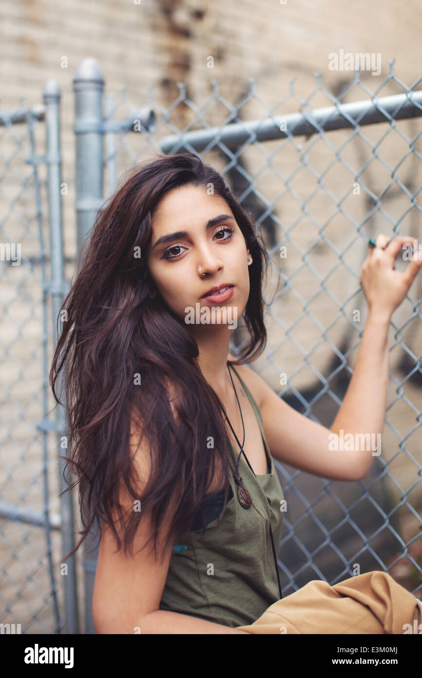 Long tank top hi-res stock photography and images - Alamy
