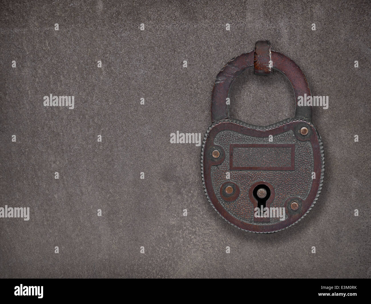 Rusty name plate hi-res stock photography and images - Alamy