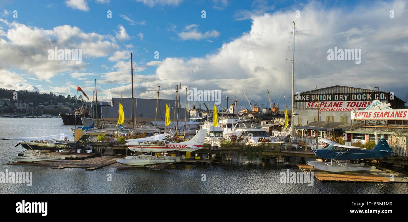 Seattle seaplanes hi-res stock photography and images - Alamy