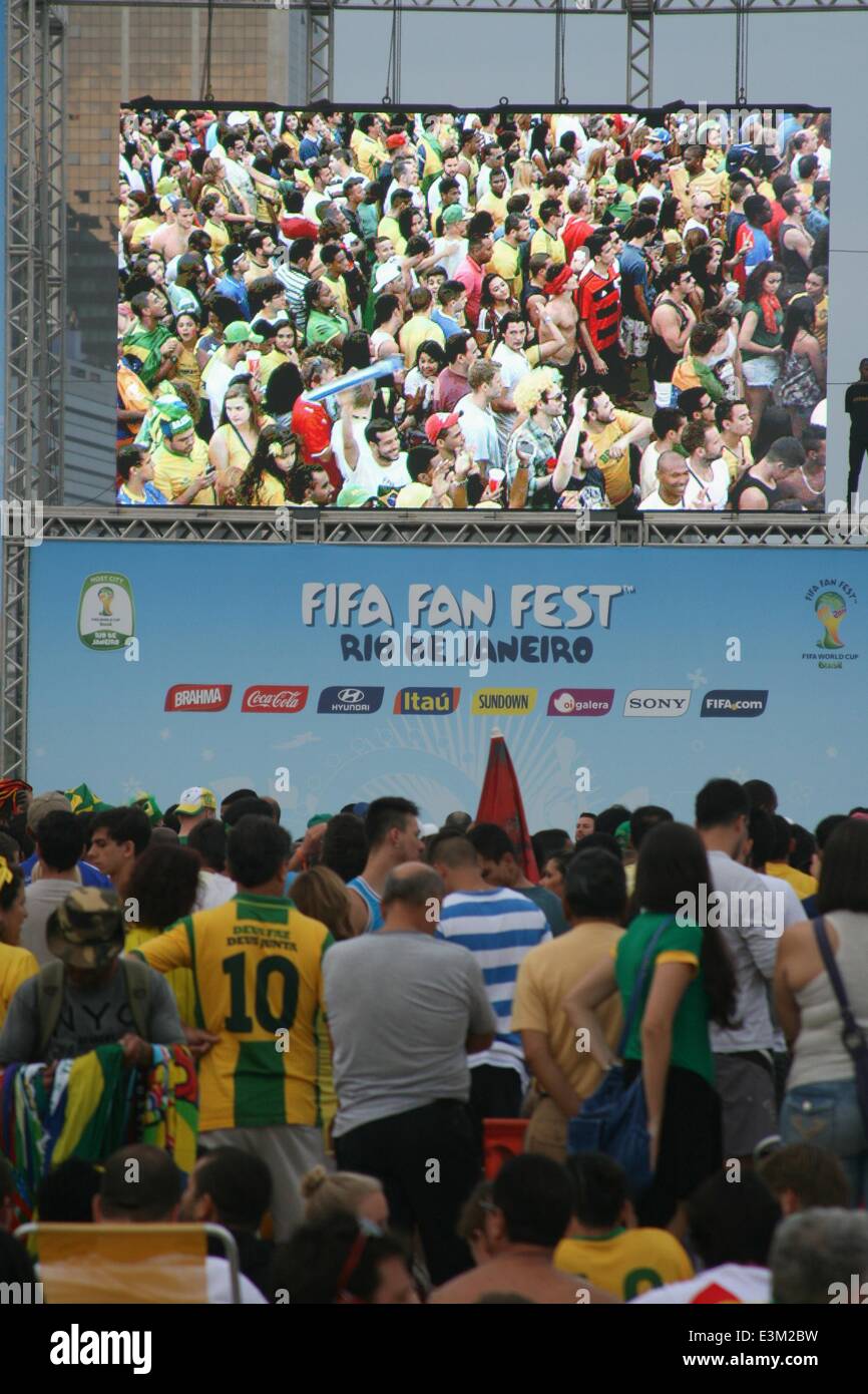 Rio de Janeiro, Brazil. 23rd June, 2014. 2014 FIFA World Cup Brazil ...