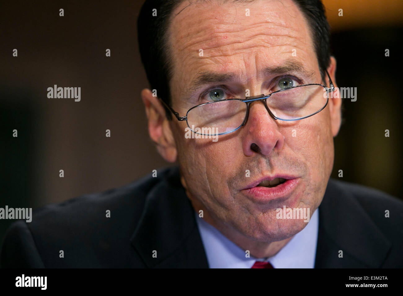 Washington DC, USA. 24th June, 2014. Randall Stephenson, president and ...