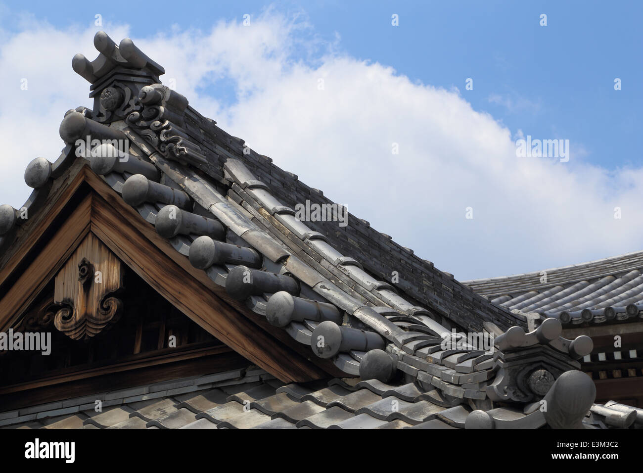 Detail japanese roof hi-res stock photography and images - Alamy