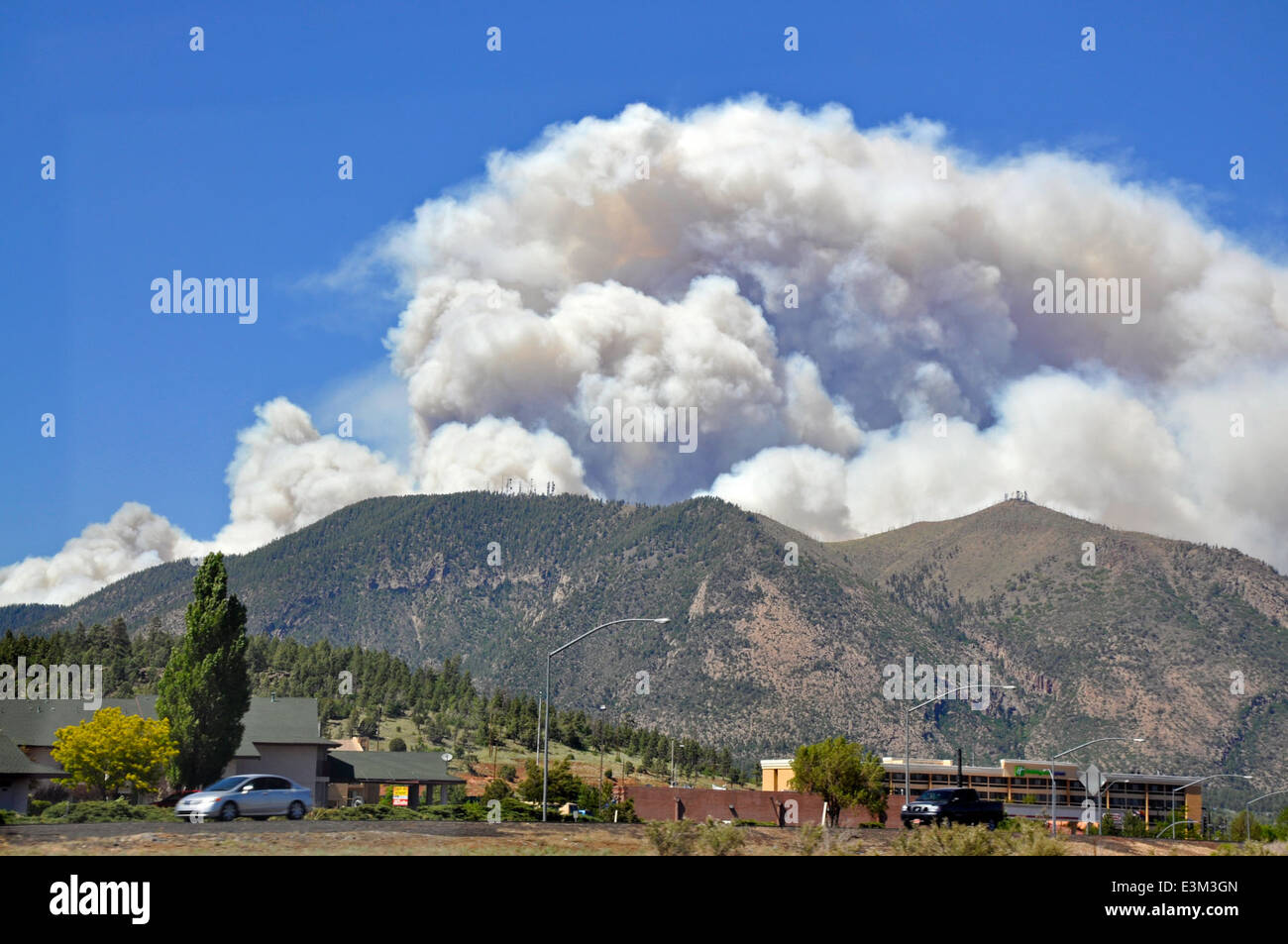 The Schultz Fire, which ignited on June 20, 2010, in the Coconino ...