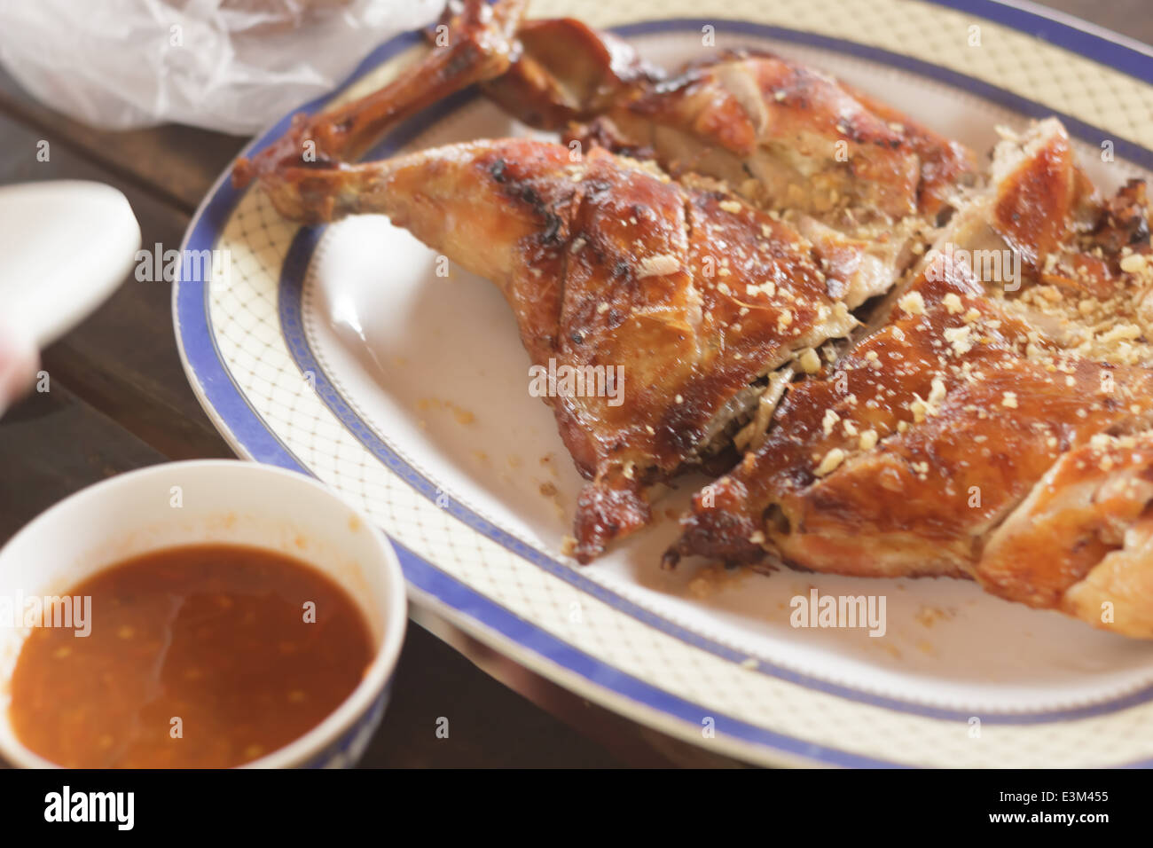 Flame grilled chicken hi-res stock photography and images - Alamy